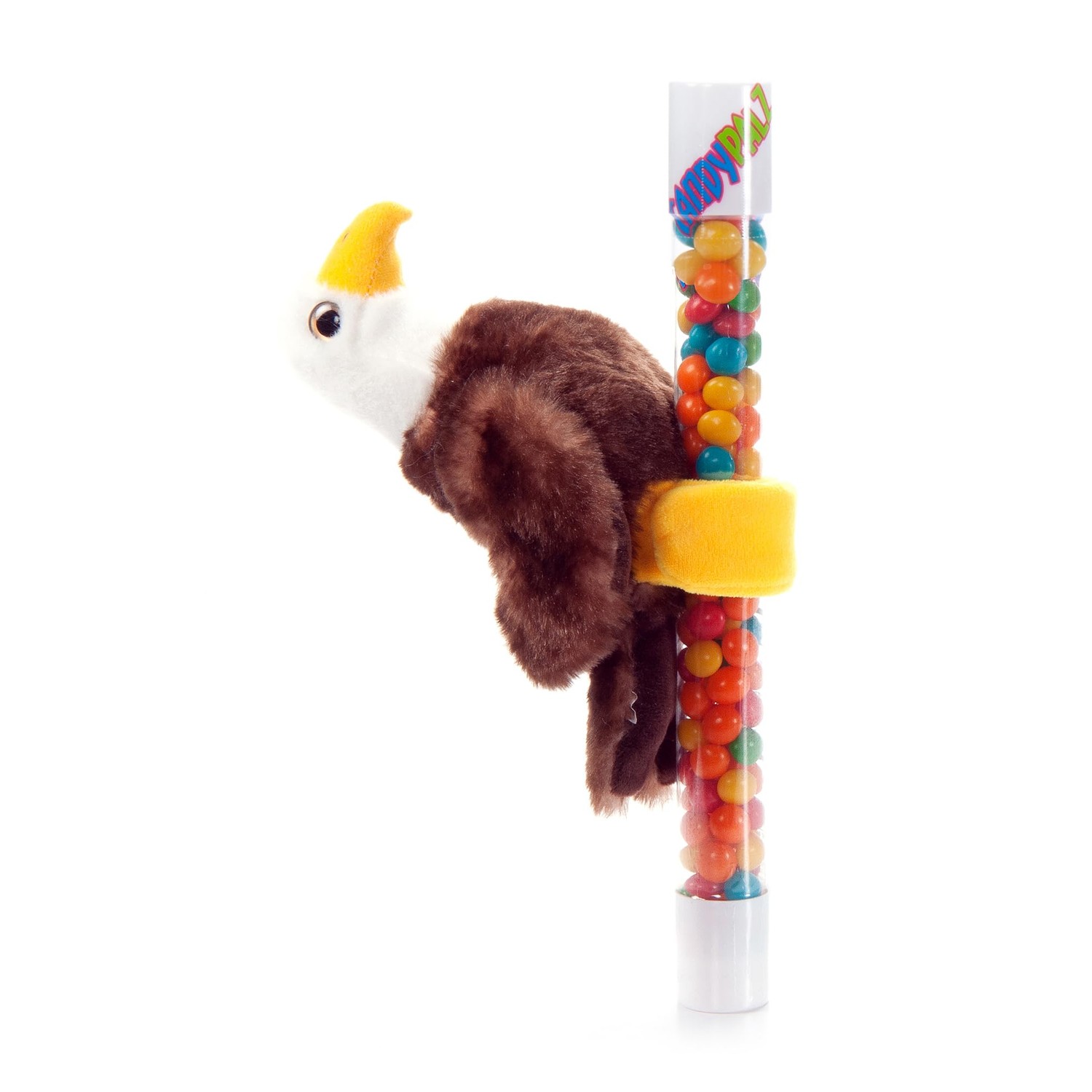 The Petting Zoo Bald Eagle Stuffed Animal Plushie Slap Bracelet, Gifts ...