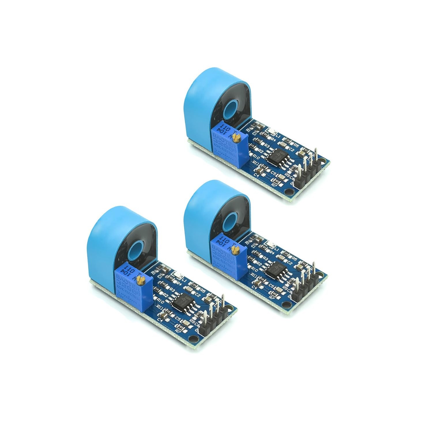 HiLetgo 3pcs ZMCT103C 5A AC Current Sensor Current Transformer Module ...