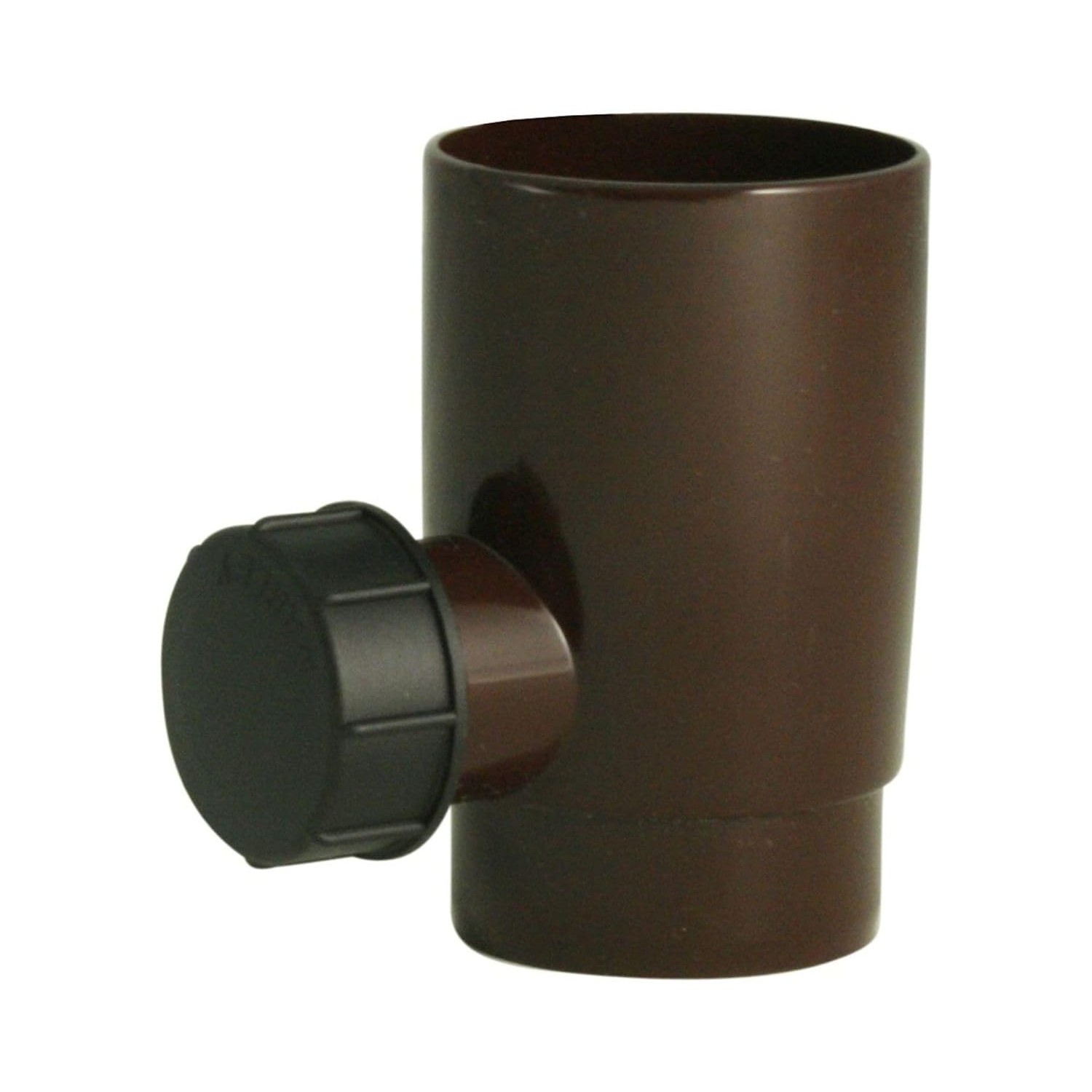 MARLEY Rain collector with overflow stop DN 53, brown - ibspot.com
