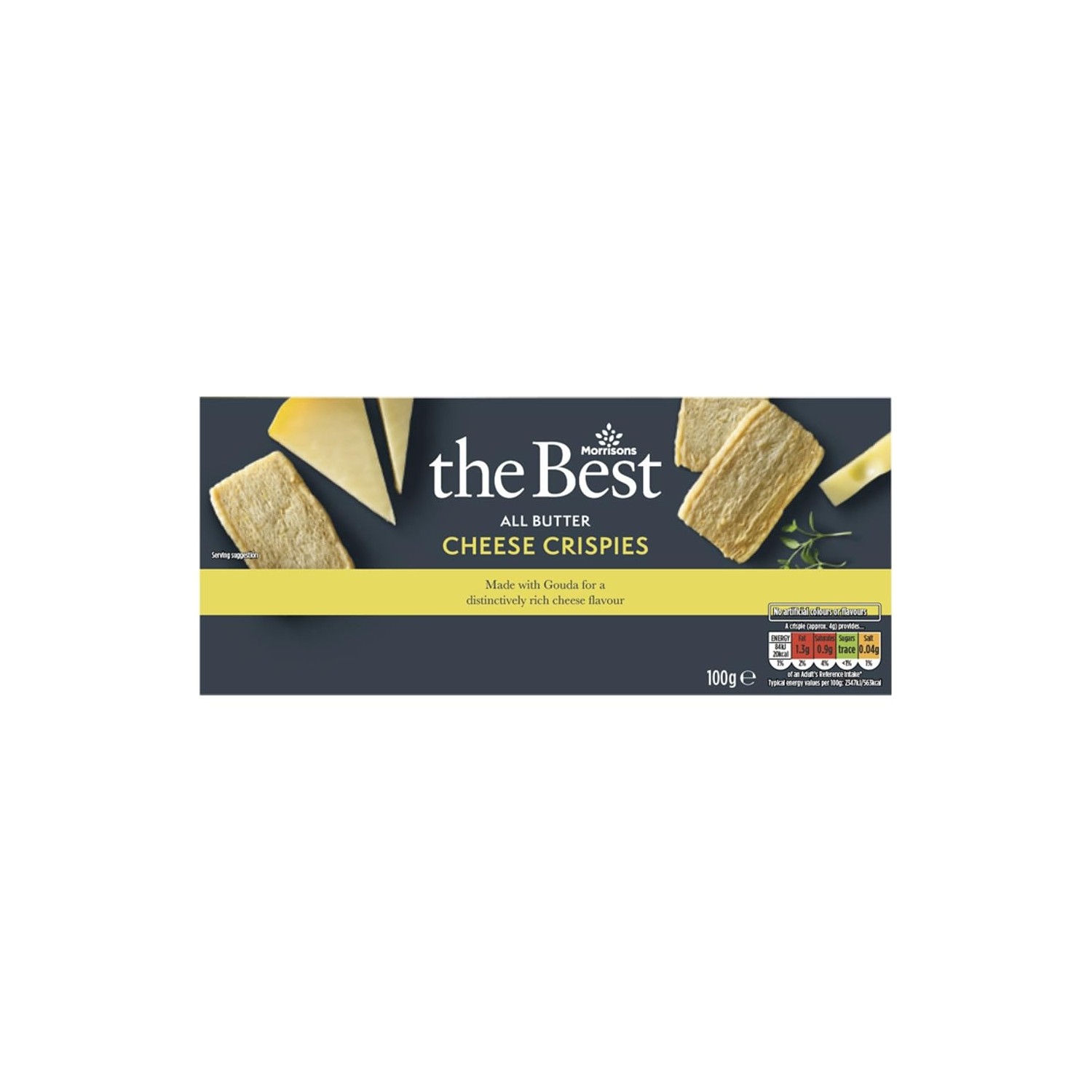 Morrisons The Best Cheese Crispies, 100g - ibspot.com