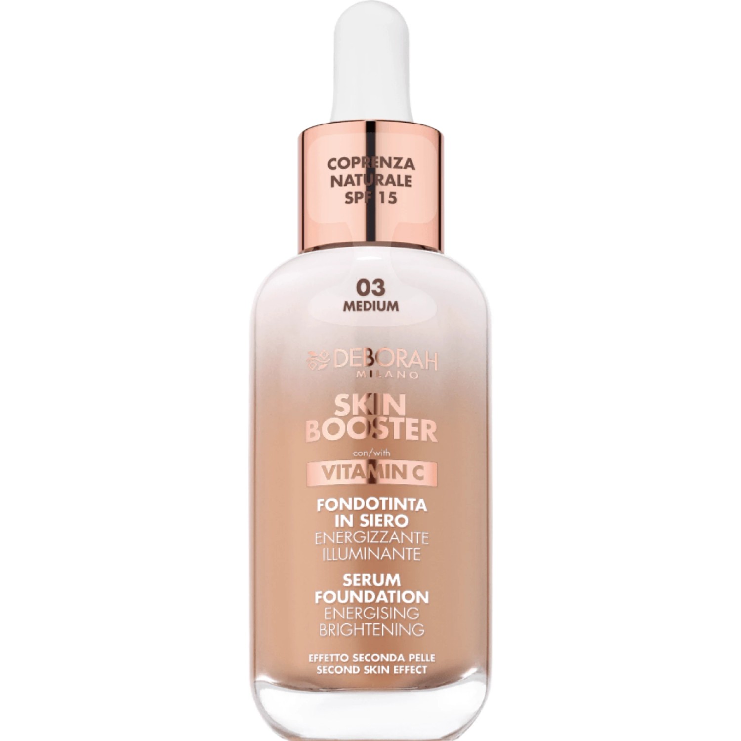 Deborah Skin Booster Vitamin C Serum Foundation 03 Medium 30ml - ibspot.com