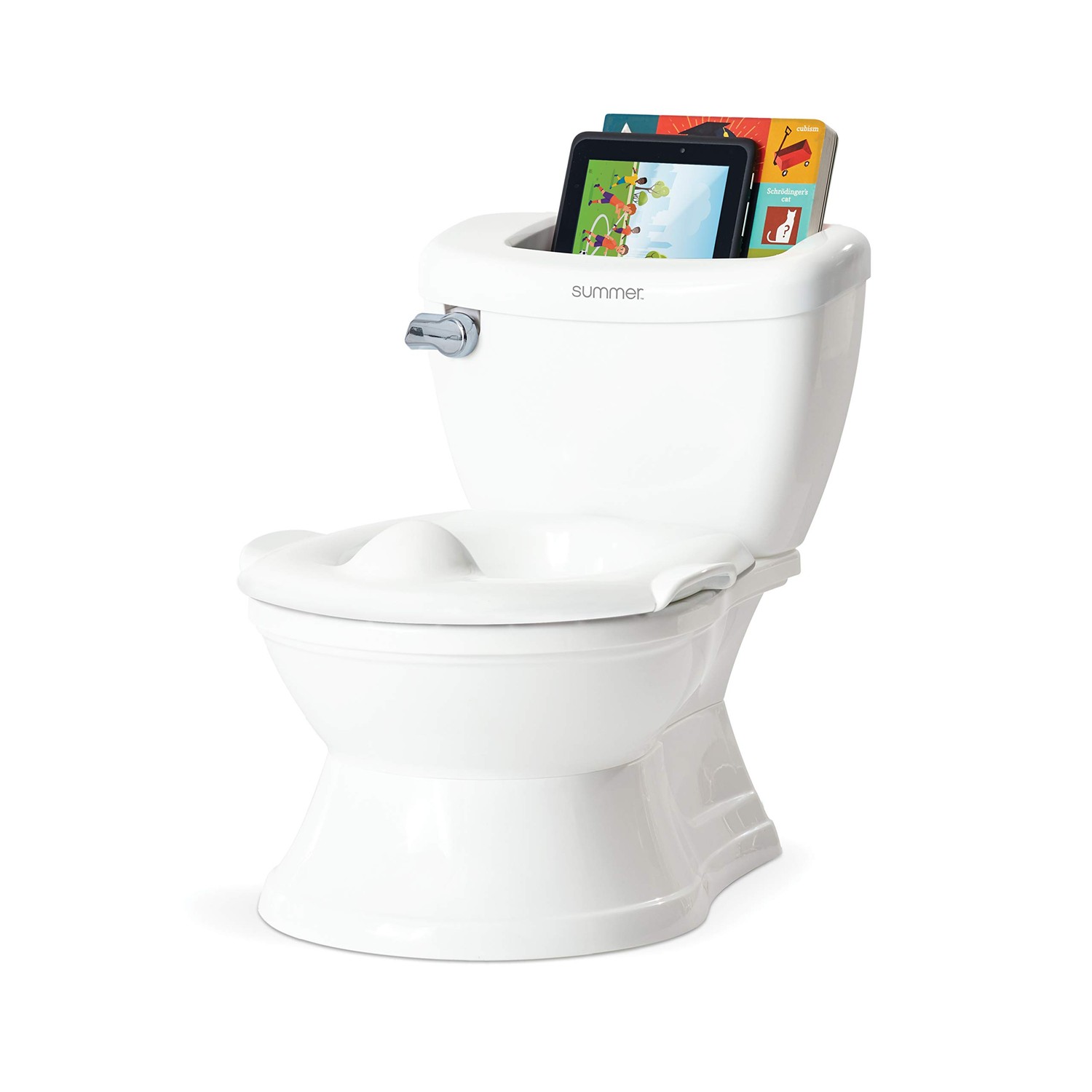 Ingenuity My Size Potty with Transition Ring & Storage,White-Realistic ...