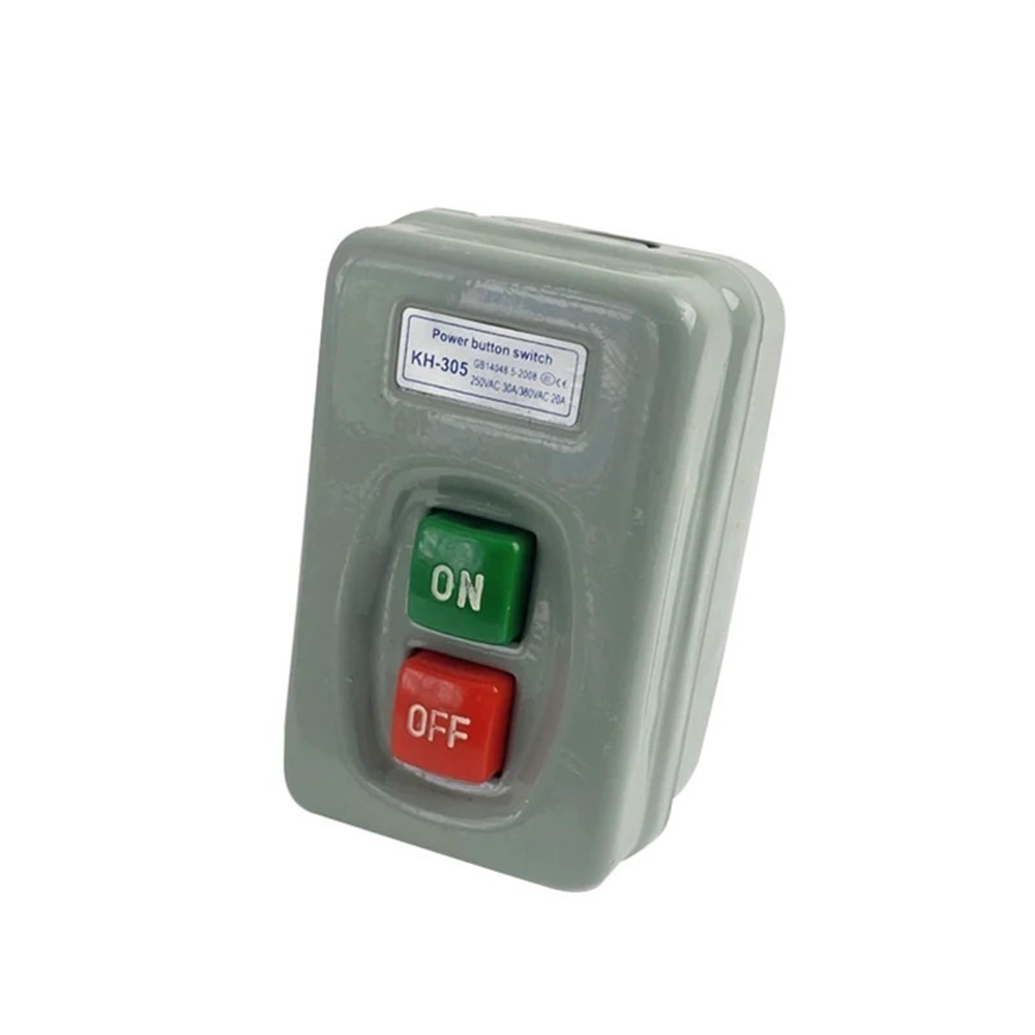 EAMOM KH Series On-Off 3P 30A/250V 20A/380V Transfer Push Button Switch ...