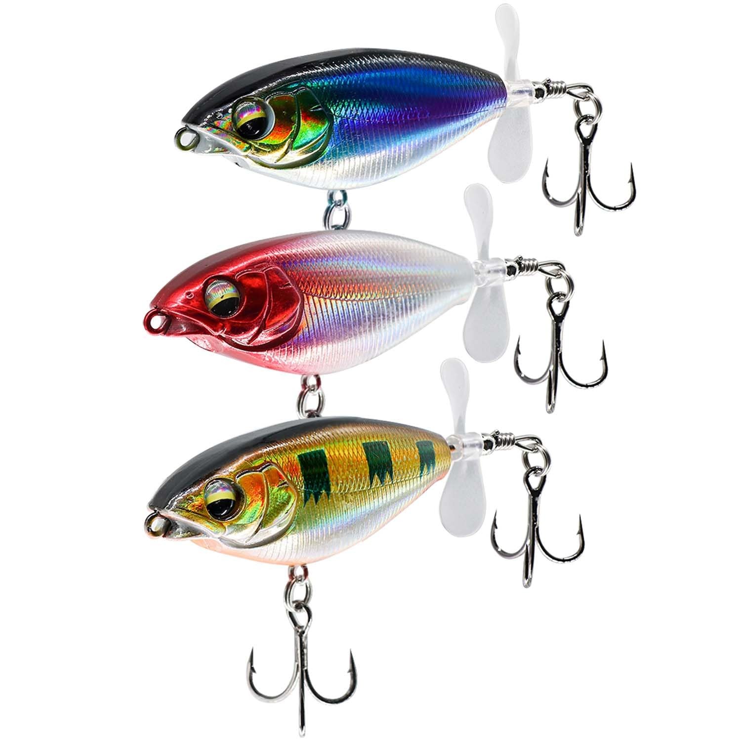 TABKSOLA Whopper Plopper, Surface Bait, Perch Bait, Topwater Bait with ...