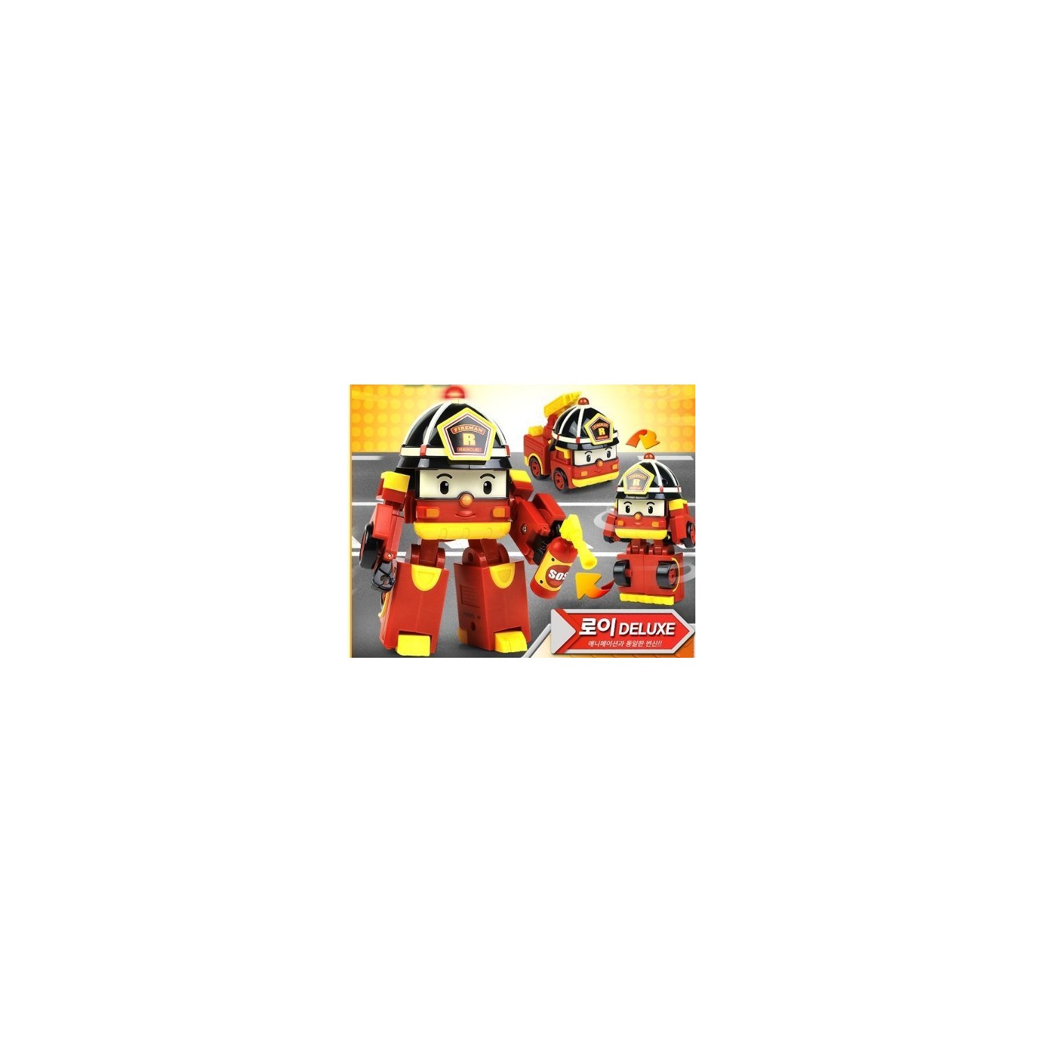 ROBOCAR POLI Deluxe Transformer Toy : ROY [Special Limited Edition] by ...
