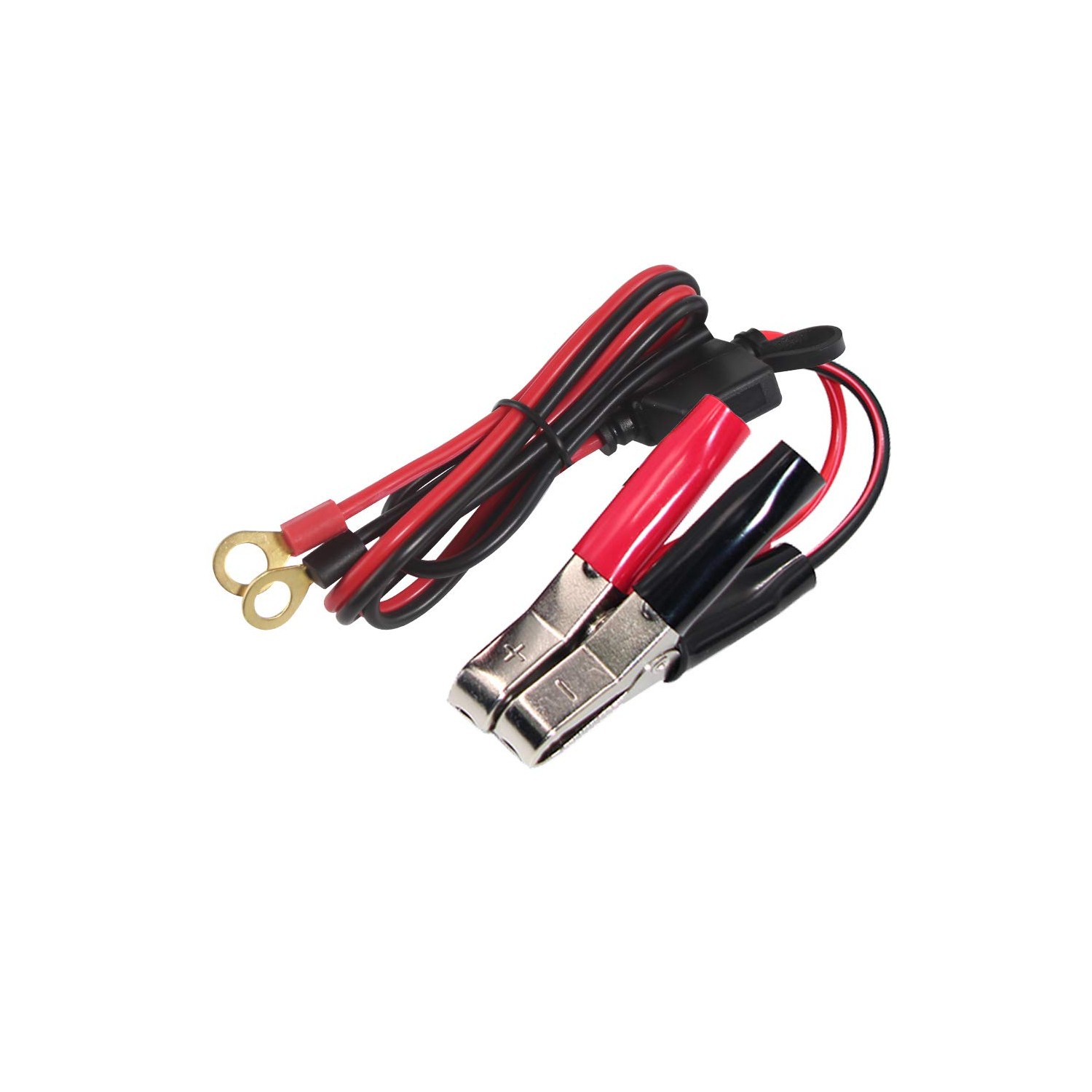 KUNCAN Alligator Clips Battery Terminals - Battery Alligator Clips to O ...