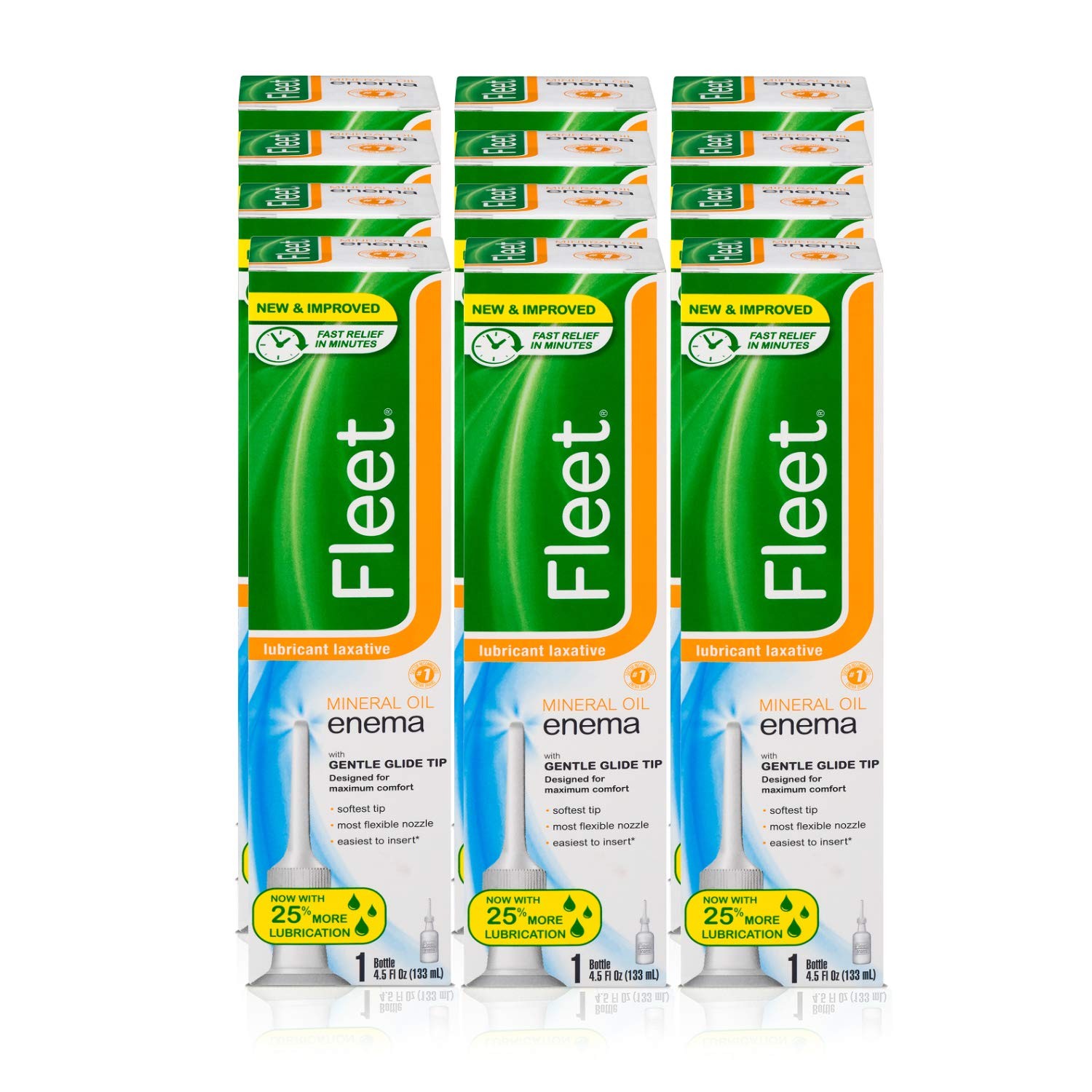 Fleet Laxative Mineral Oil Enema for Constipation, 4.5 fl oz, 1 Bottle ...