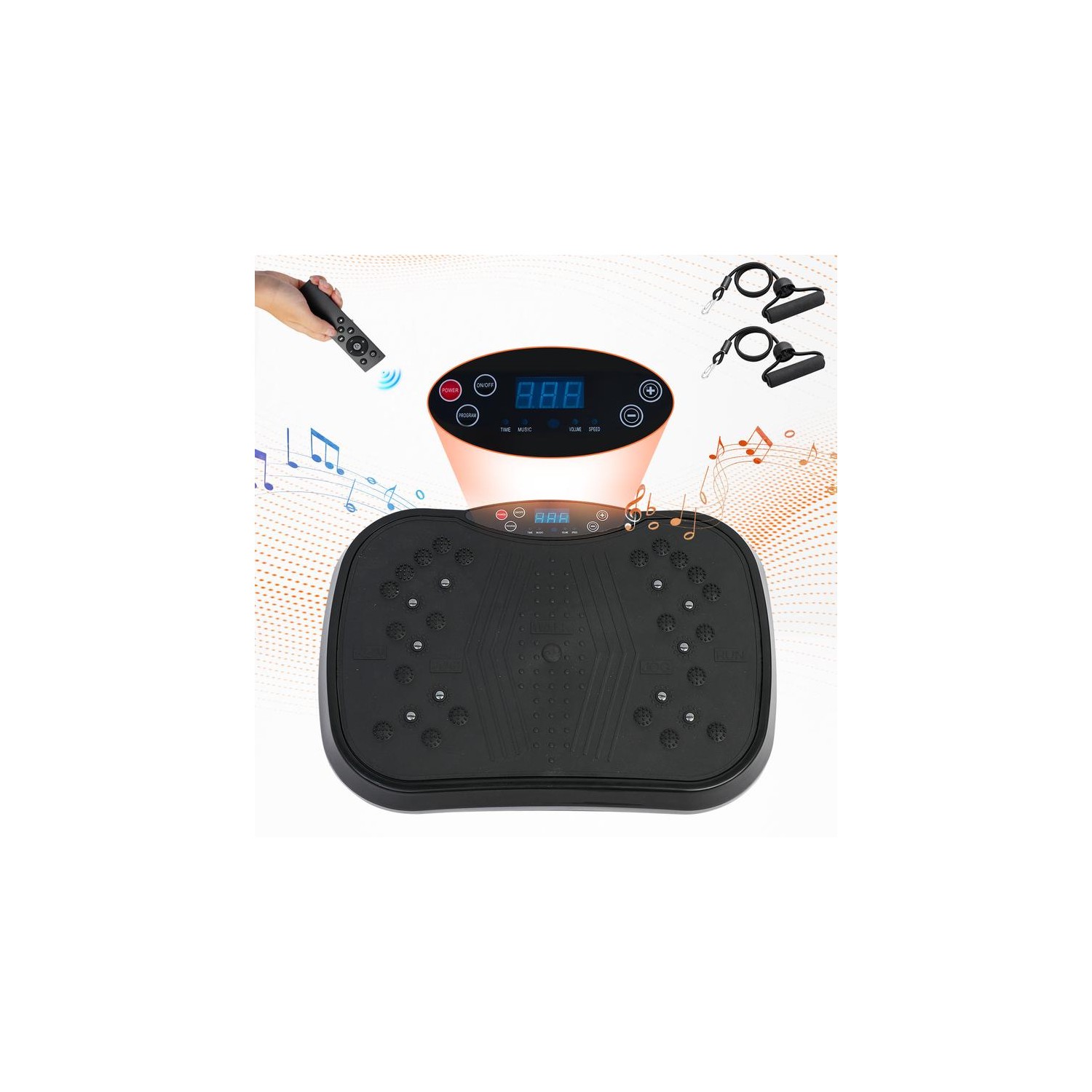 Vibration Plate Exercise Machine, Whole Body Workout, Fat Shaker ...
