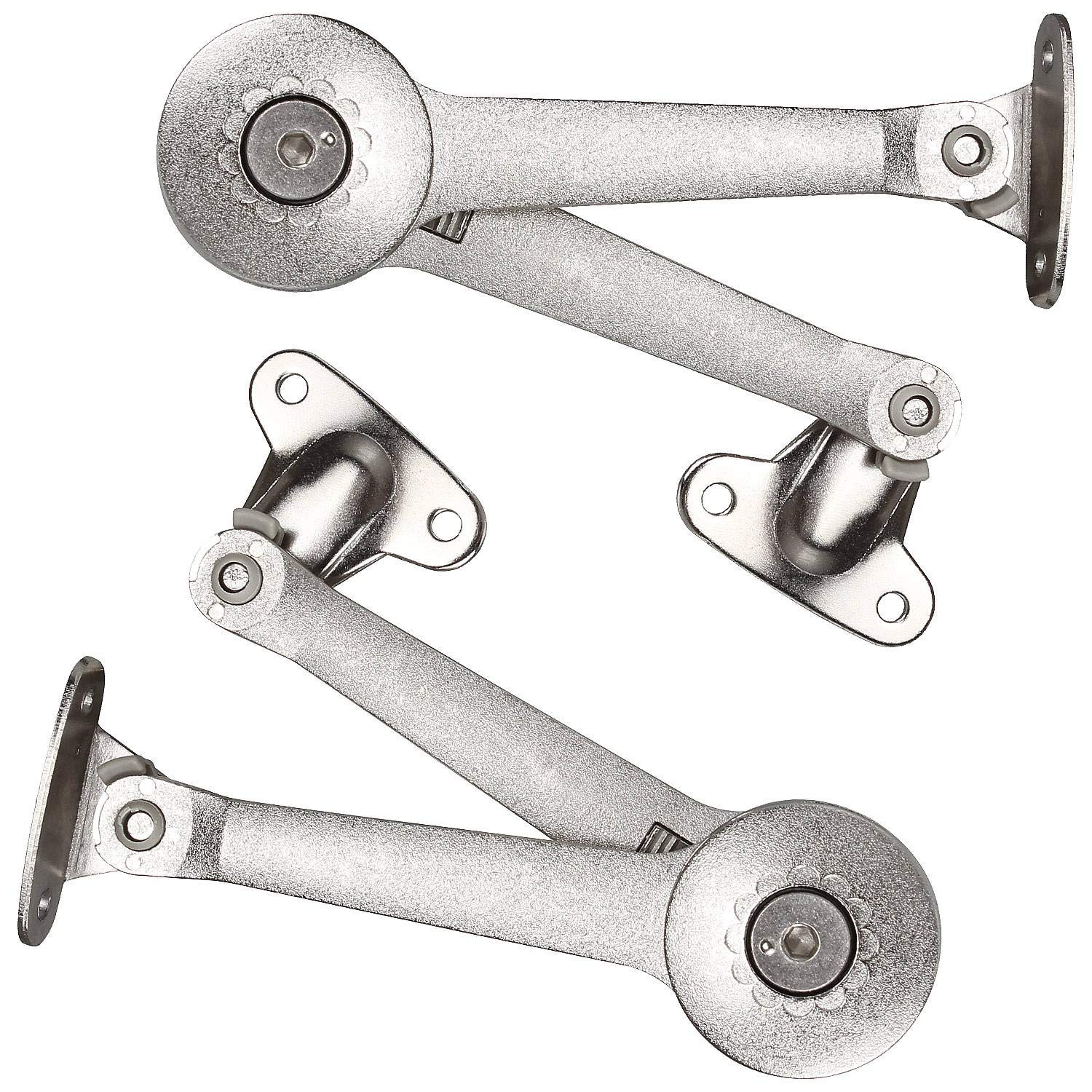 STARVAST 2 Pack Lid Support Hinge with Soft Close, Adjustable Lift up ...