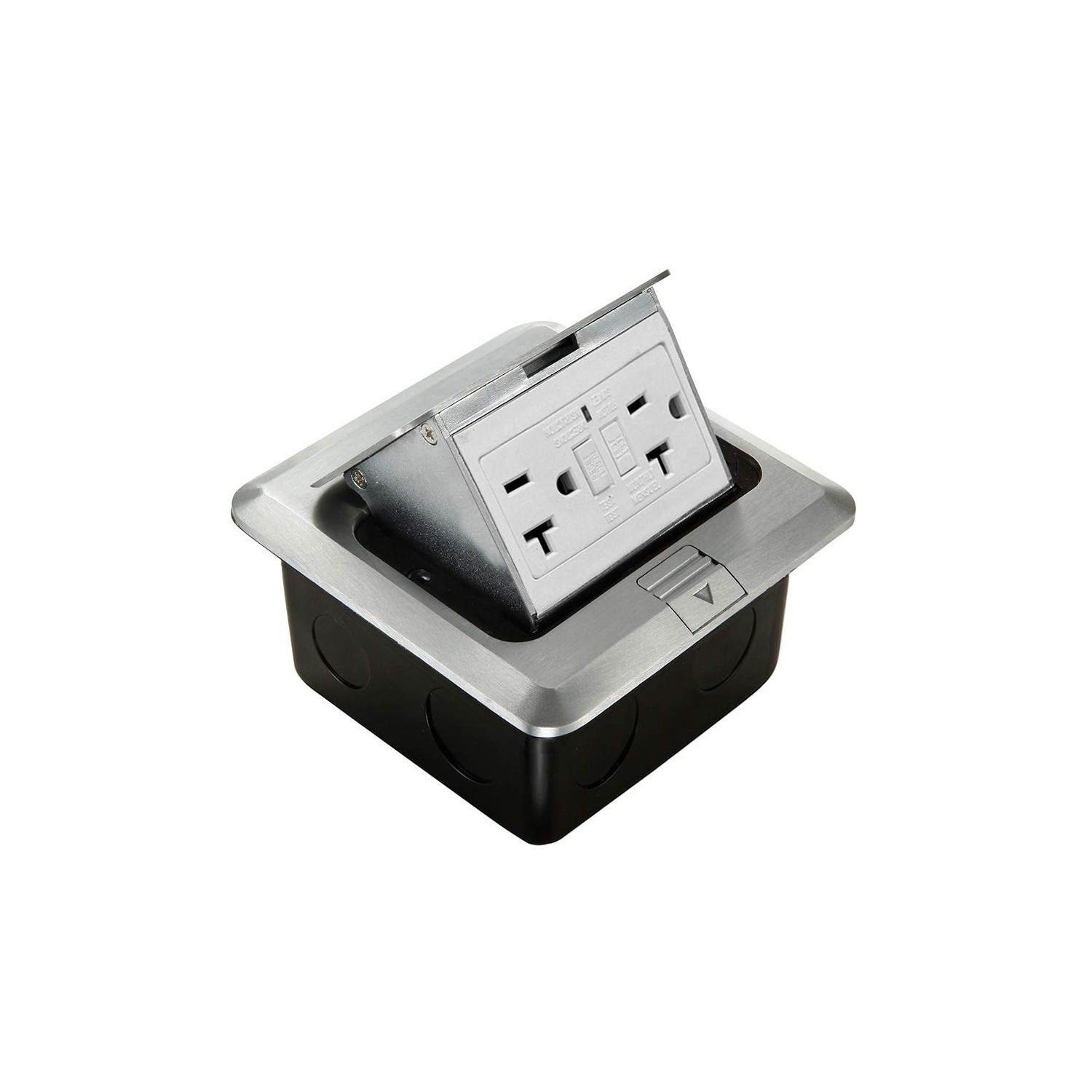 Pop Up Floor Electrical Outlet Kitchen Countertop UL Listed Pop Out ...