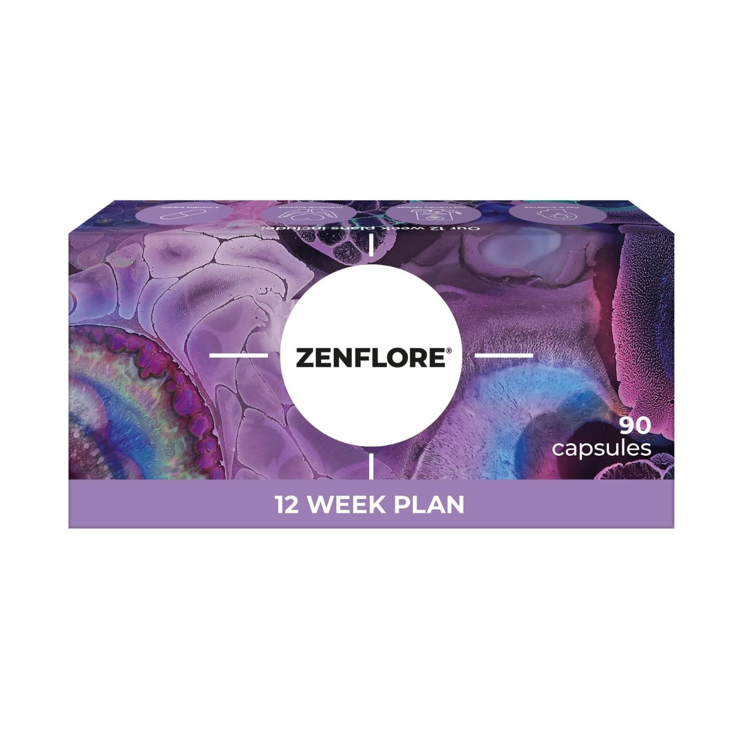 Zenflore 12 Week Plan - by PrecisionBiotics - Probiotics Supplement ...