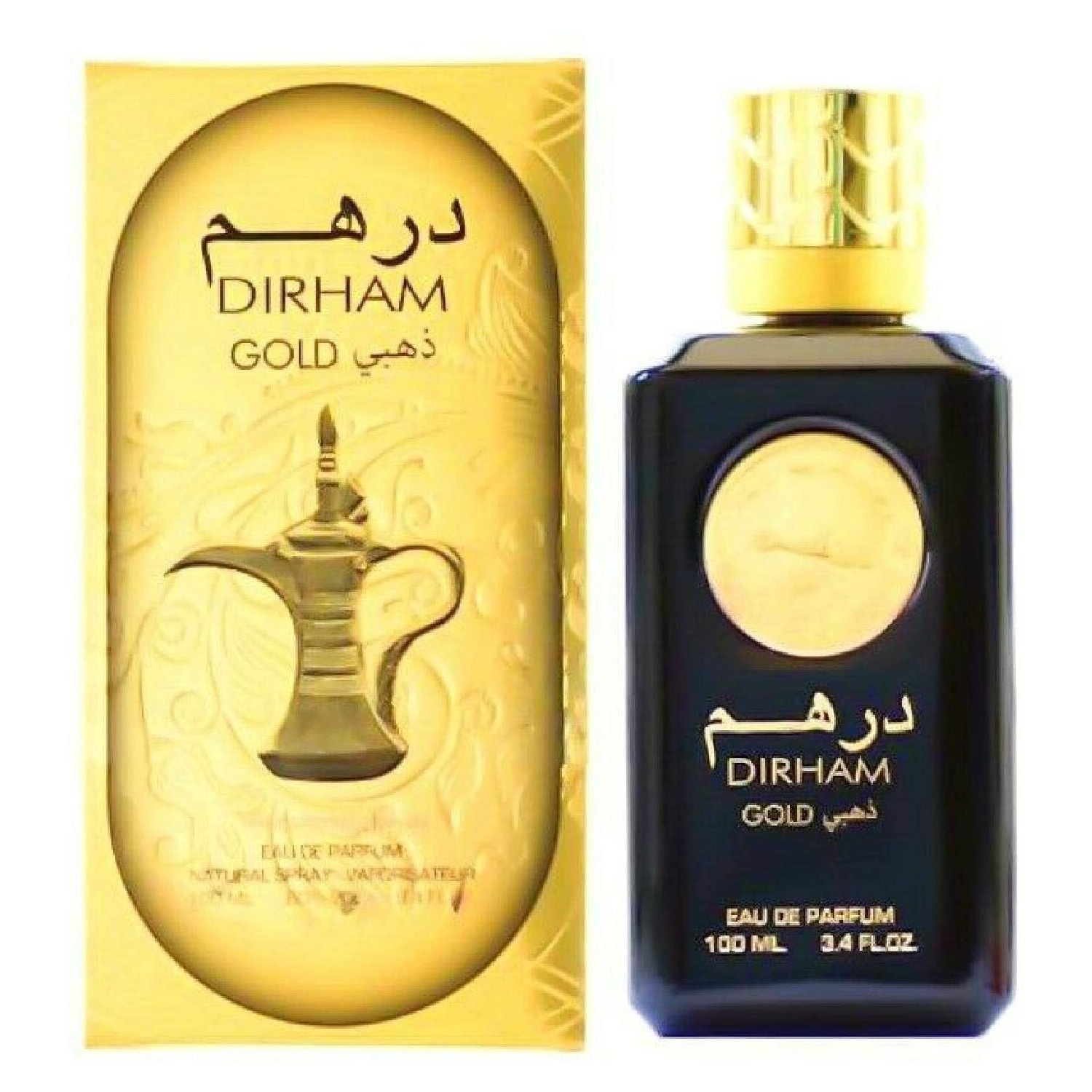 Ard Al Zaafaran Mens Arabian Perfumes Dirham Gold 100ml Spray Ard Al ...