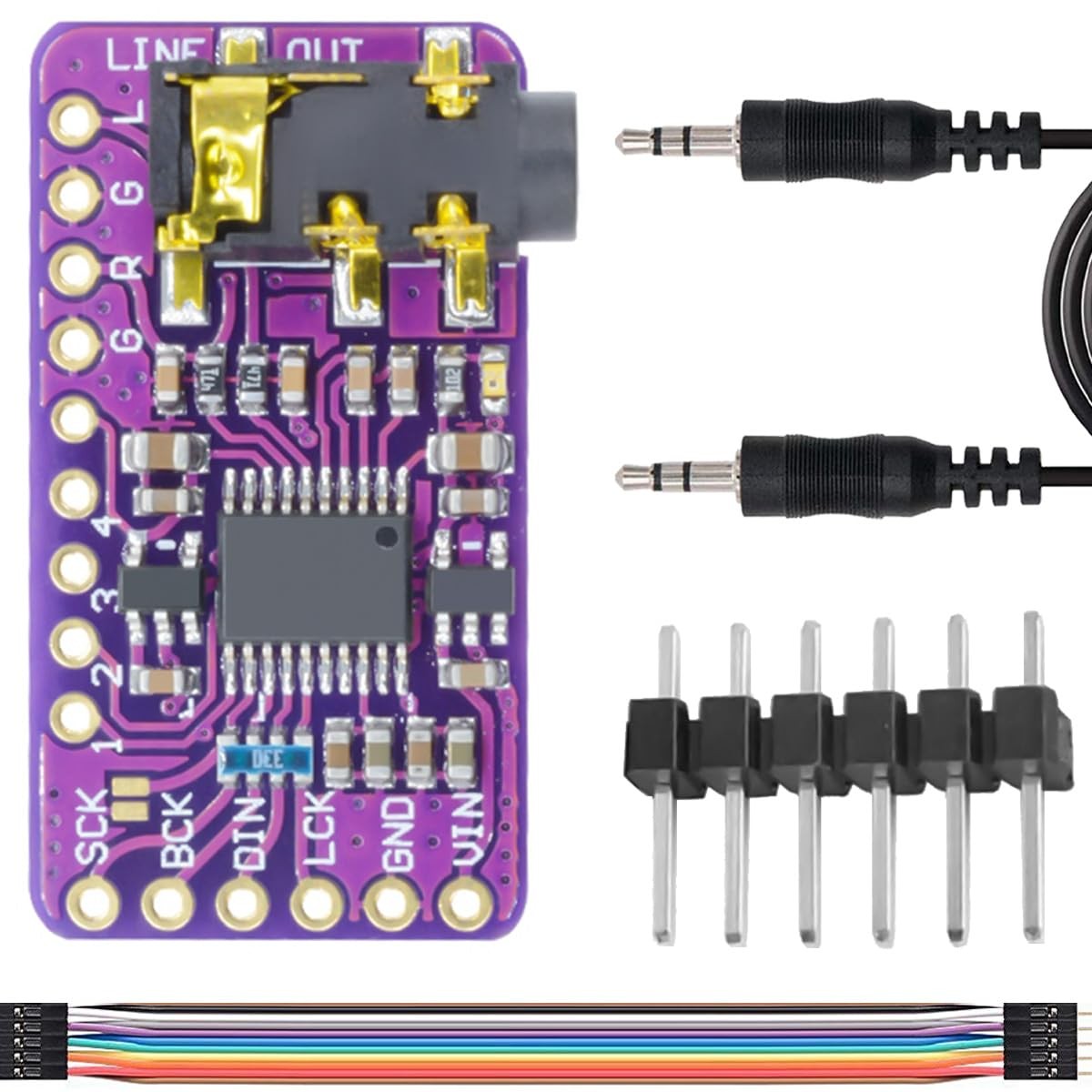 I2s Dac Comimark 1Pcs Interface I2S PCM5102 DAC Decoder GY-PCM5102 I2S Player Module For ...