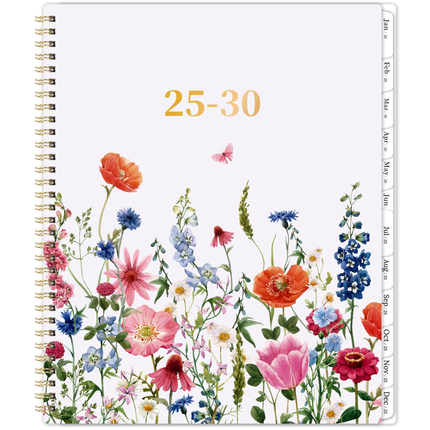 2025-2030 Monthly Planner - 5 Year Planner/Calendar, 2025-2030 Monthly ...