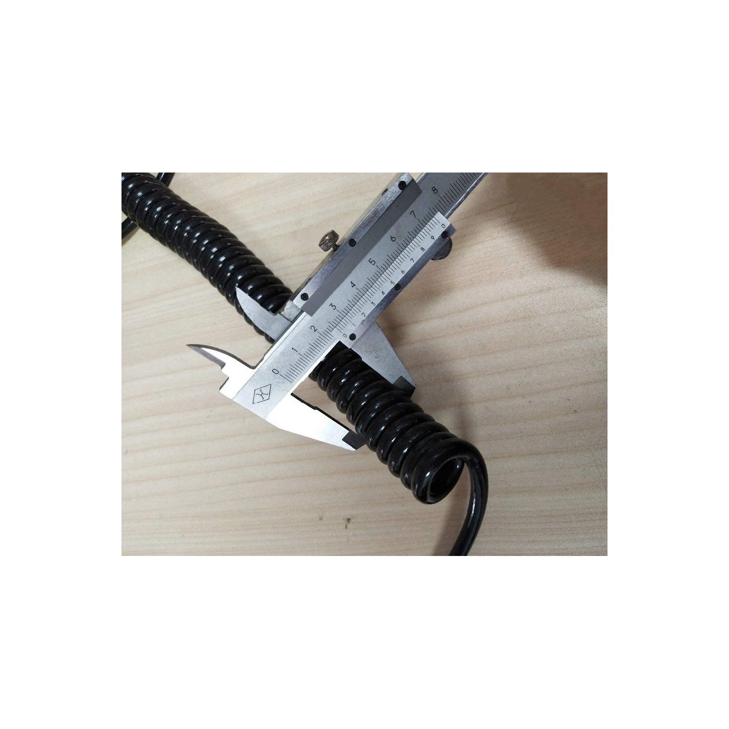 26 Cores Industrial Spring Spiral Coiled Cable CNC Handheld Encoder ...