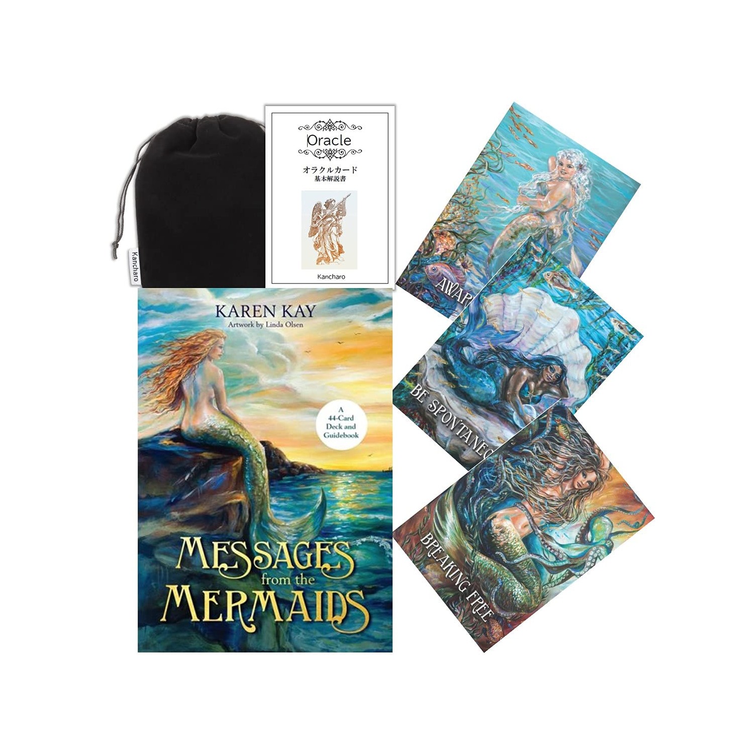 Kancharo Oracle Cards, 44 Cards, Tarot Divination [Message From The ...