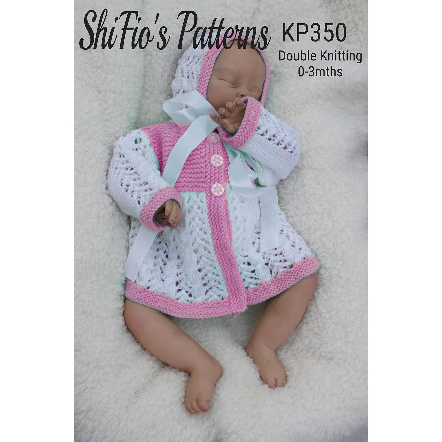 Knitting Pattern for Babies Jacket and Bonnet, Baby Knitting Pattern ...