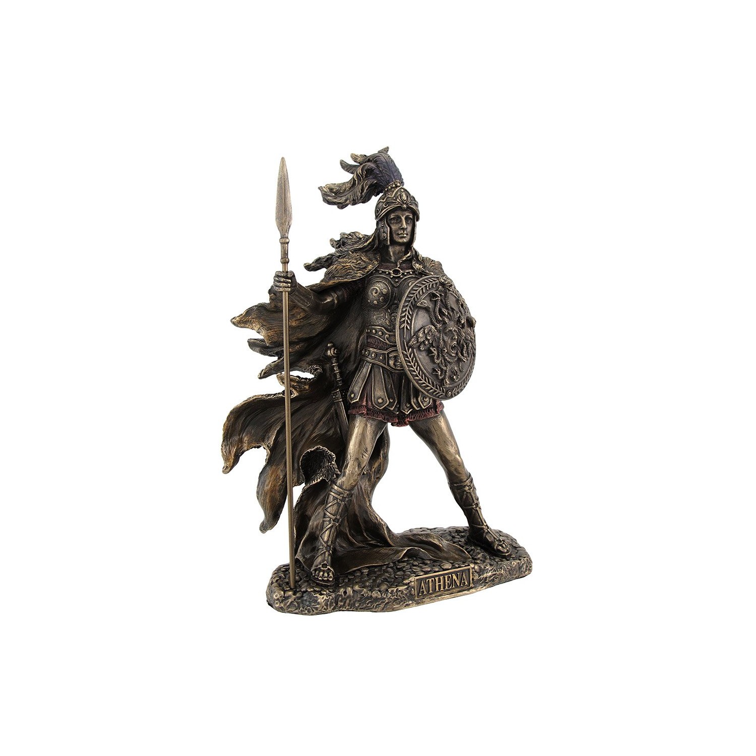Veronese Design Bronzed Athena Goddess of Wisdom and War Statue ...