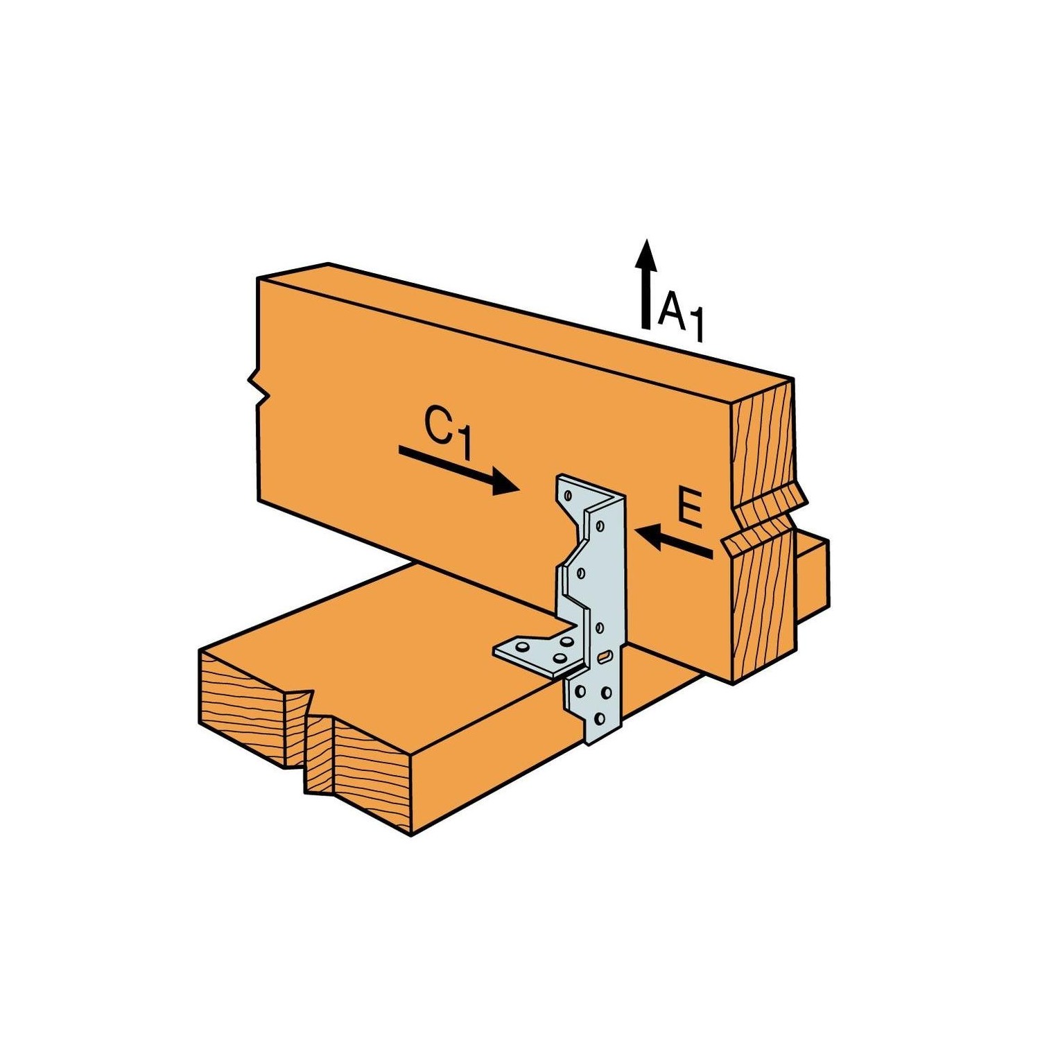 Simpson Strong Tie A35-100 18-Gauge Framing Angle (100-Per Box ...