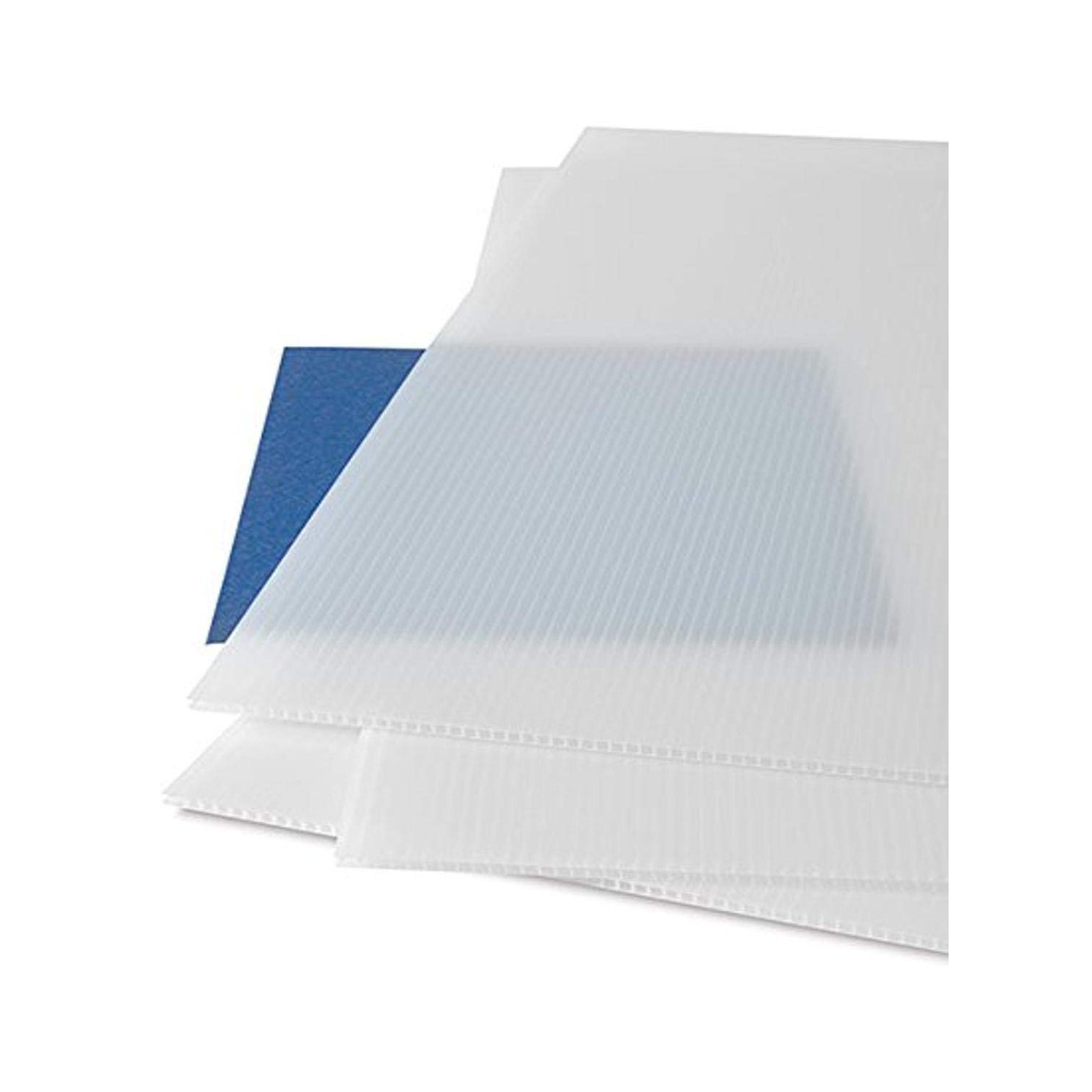 Falken Design COR-NAT-4MM/4848 Coroplast Sign Board, Corrugated Fluted ...