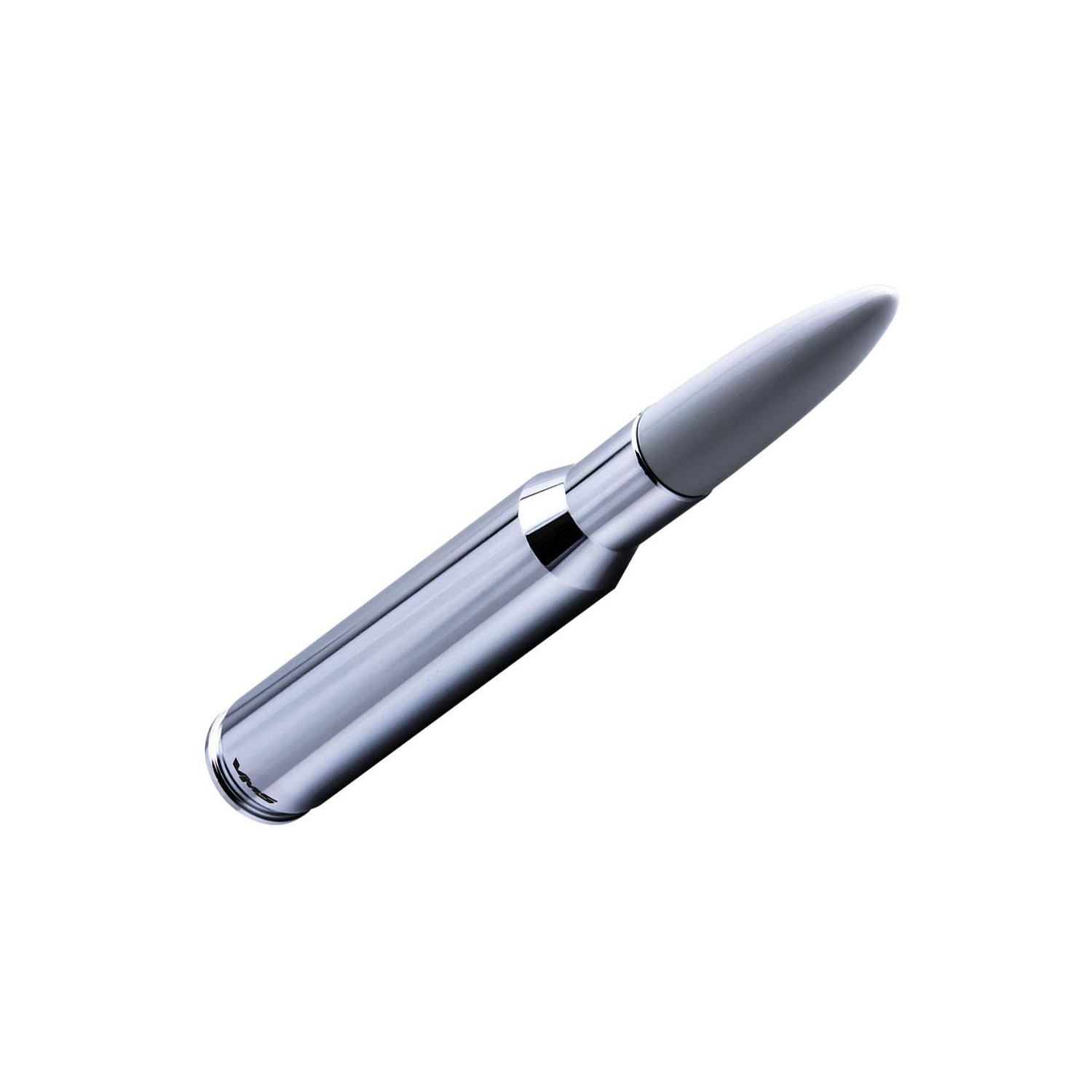 VMS Racing 50 Cal Caliber CHROME WHITE TIP BULLET ANTENNA in Heavy ...