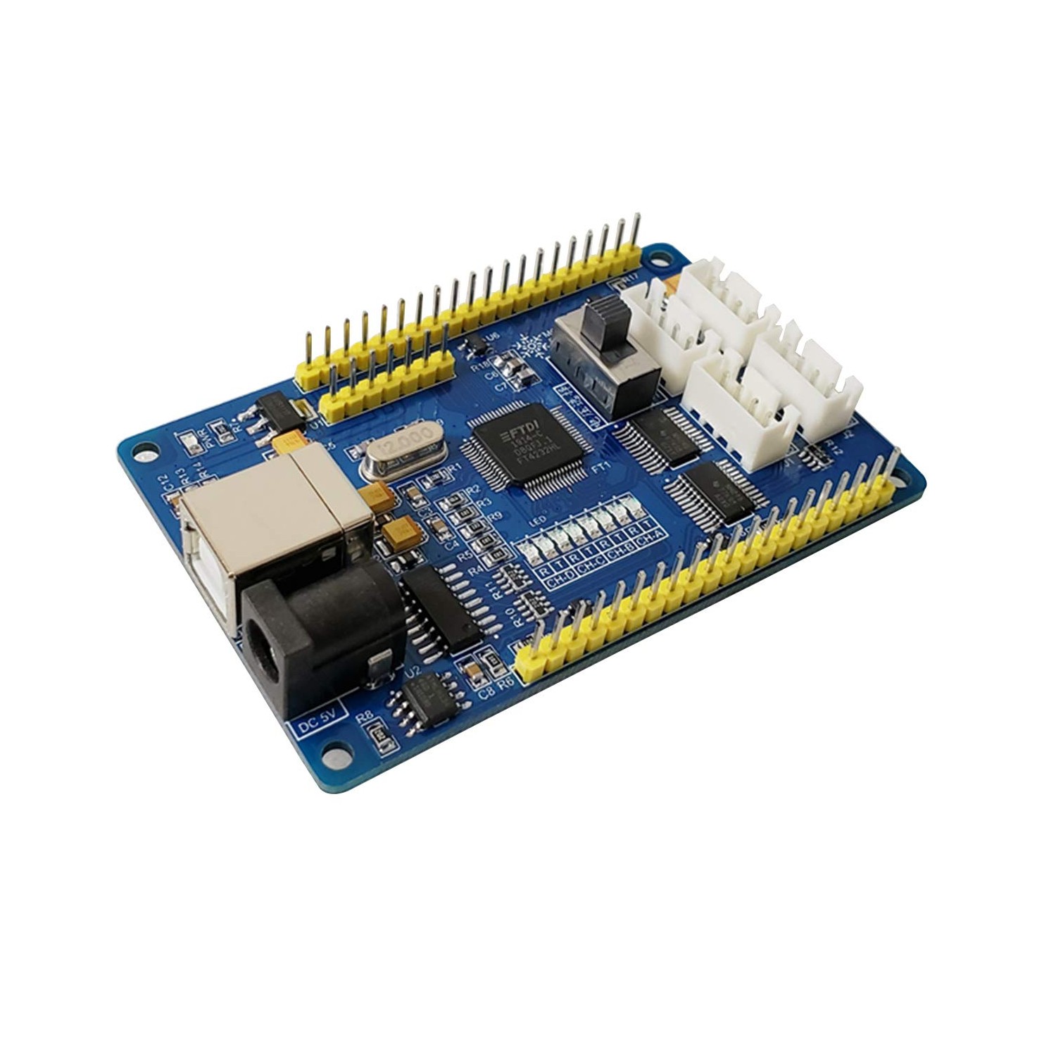 USB to 4 Port TTL Adapter Serial Converter Development Board with ...