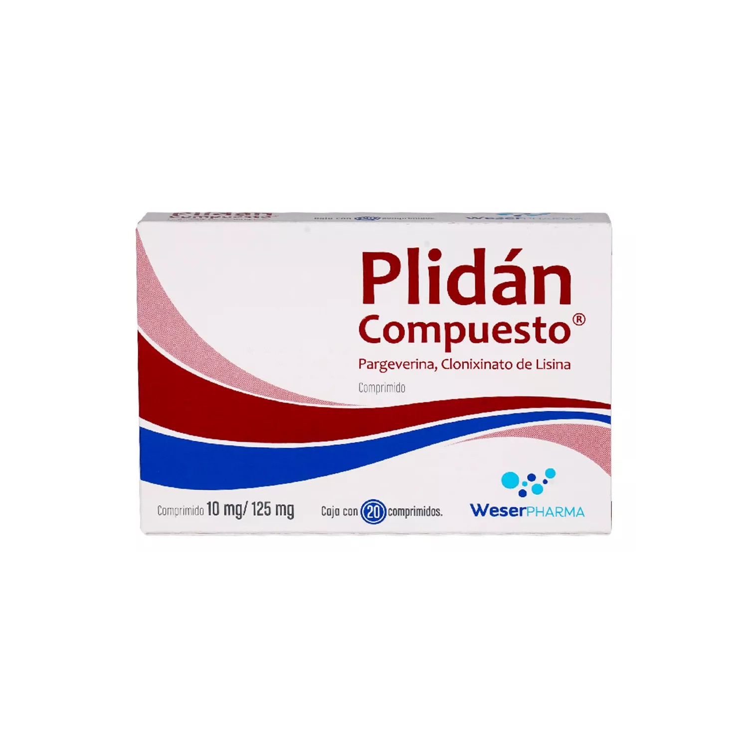 Siegfried-Med Plidan Compuesto 125 Mg / 10 Mg 20 Comprimidos - ibspot.com