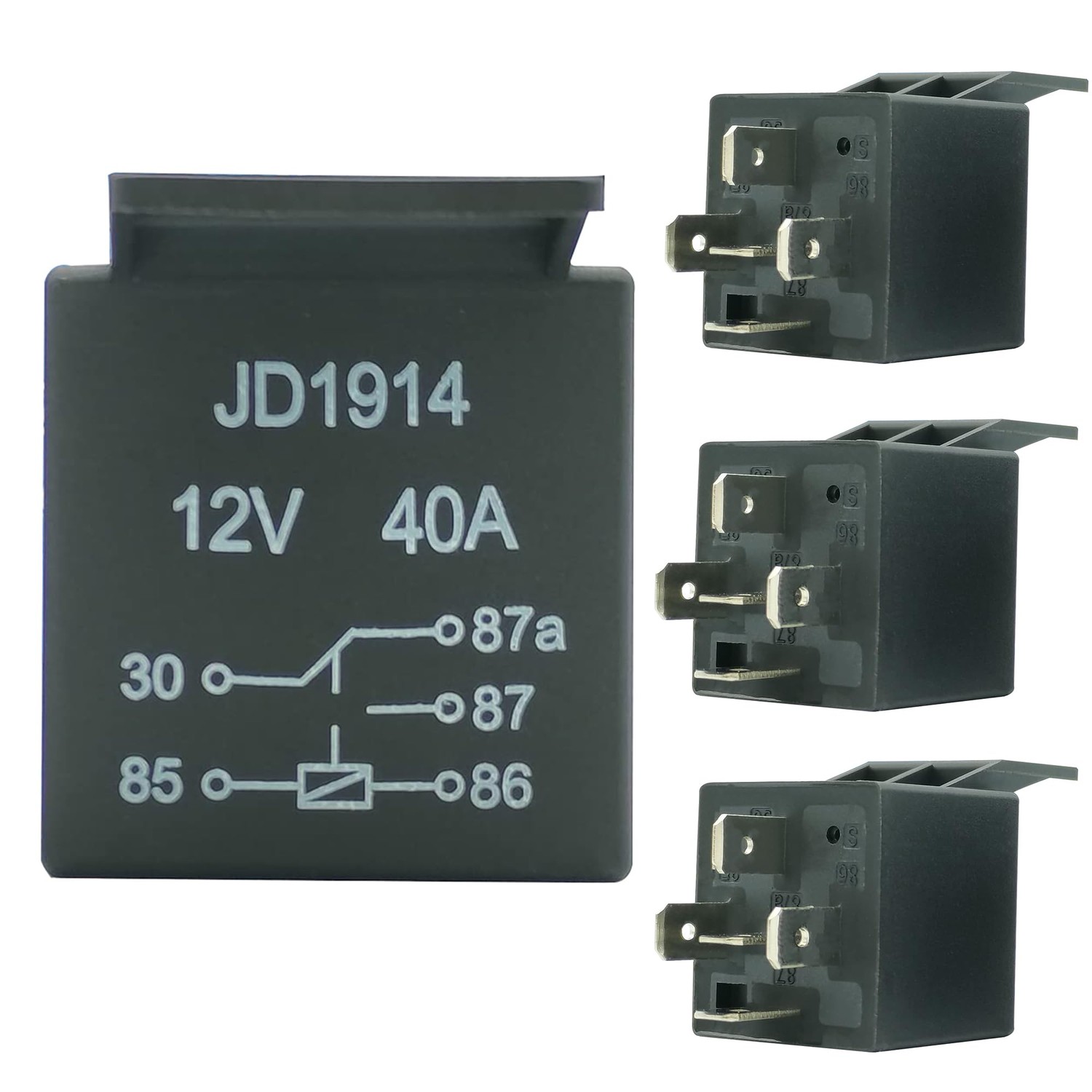 HiSport Relay for Blower Motor Relay Fuel Pump Relay A/C High Load ...