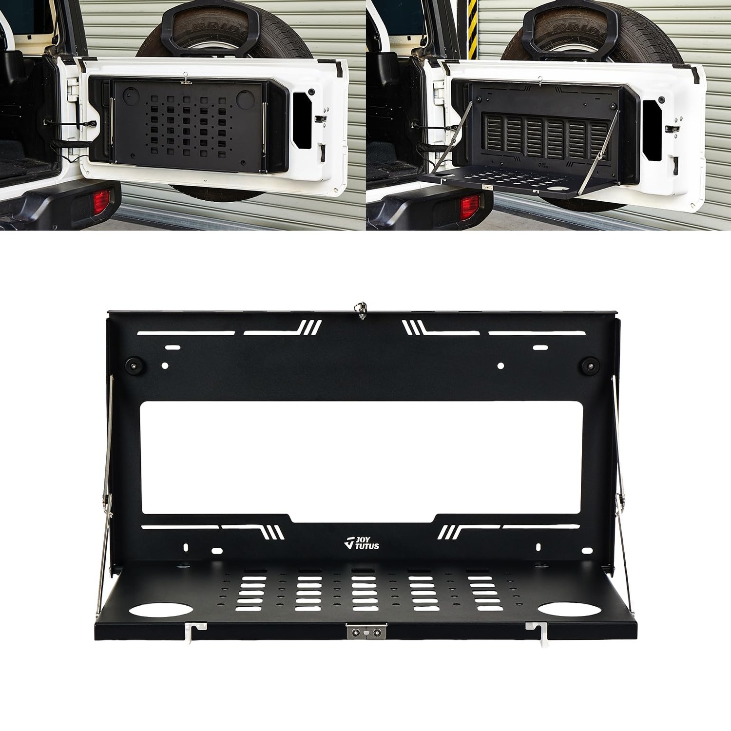 JOYTUTUS Tailgate Table Organizer for Wrangler JL & JLU Wrangler JK ...