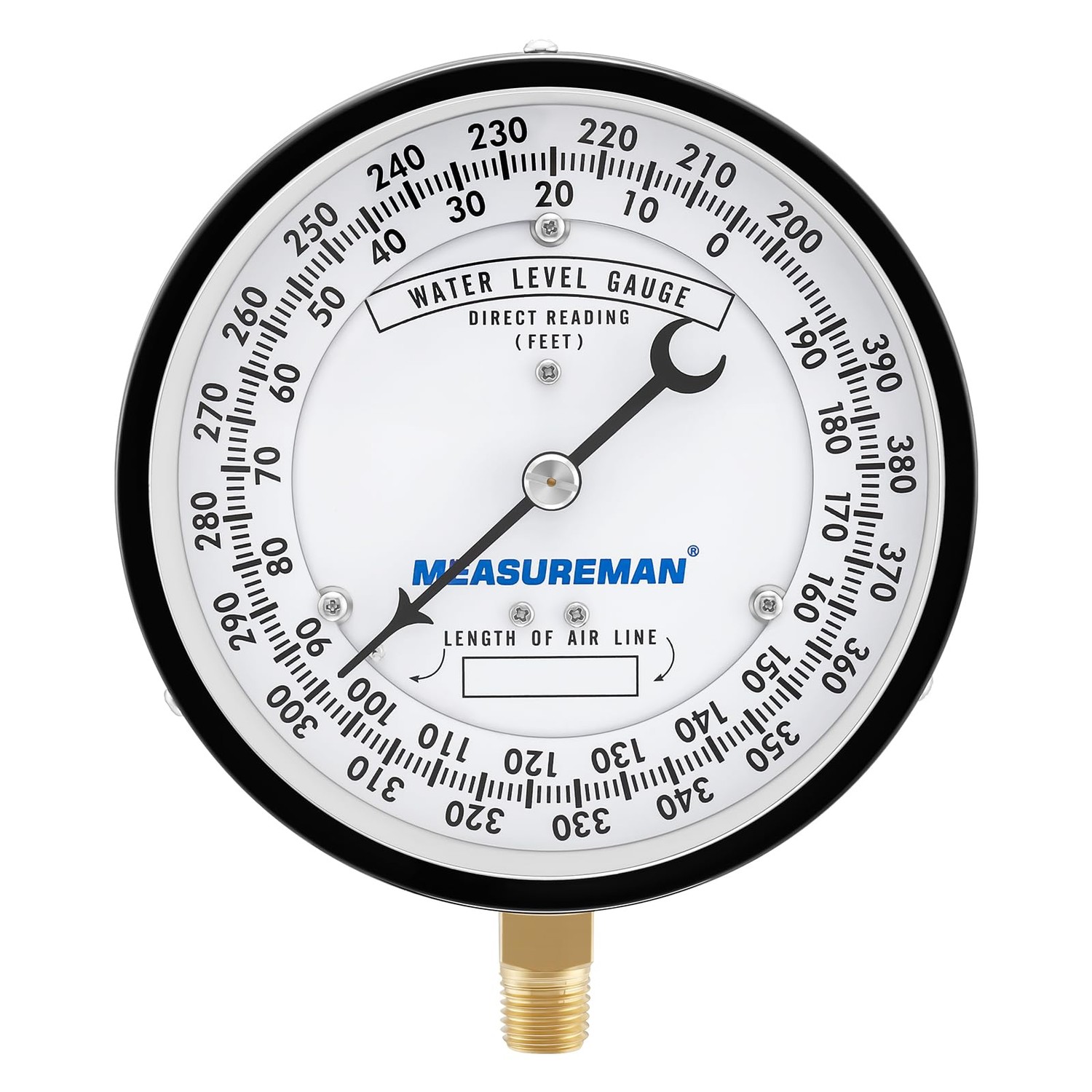 MEASUREMAN 4-1/2" Water Level Gauge Lower Mount - ibspot.com