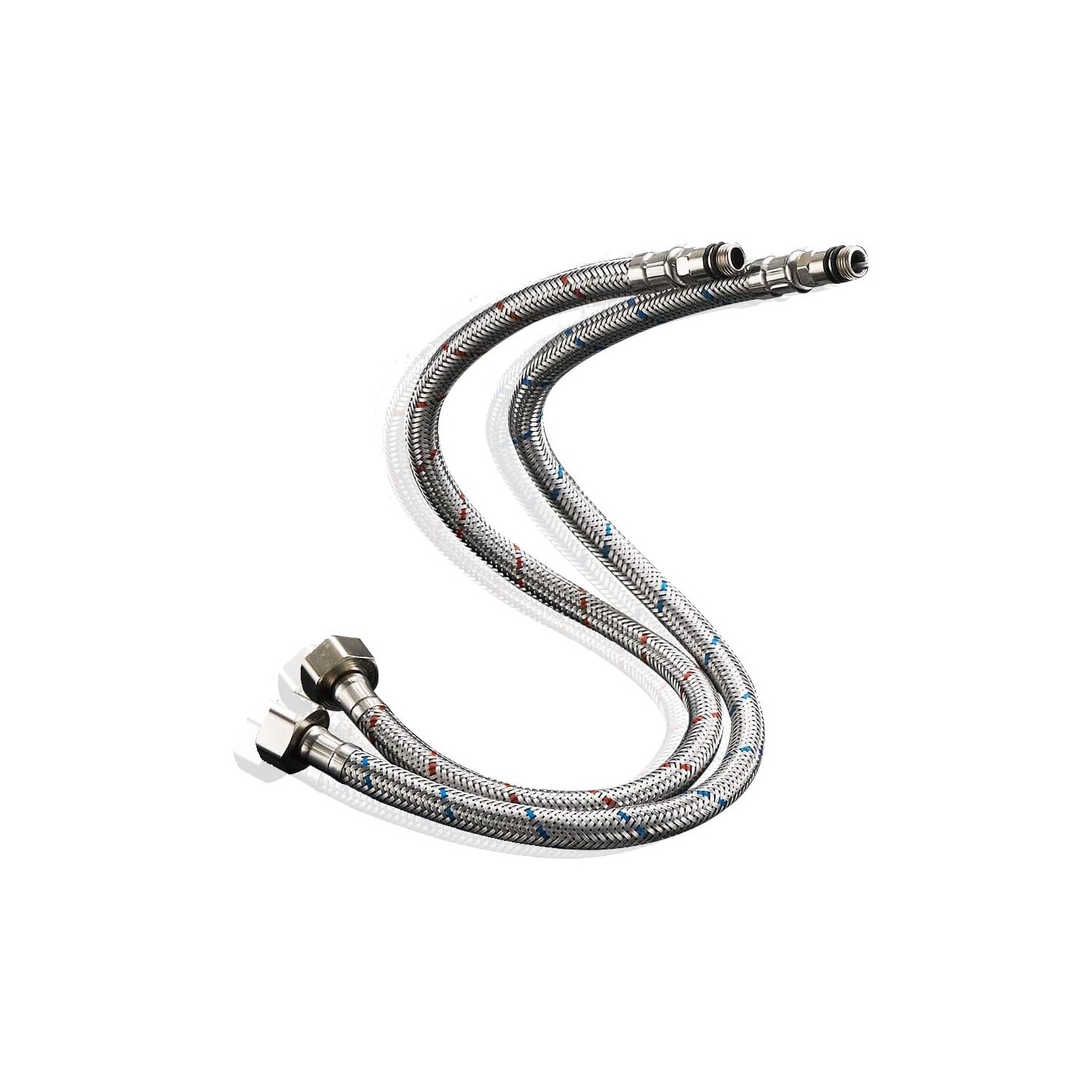 Haiba Haiba Pack of 2 Kitchen/Basin Monobloc Mixer Tap Connectors Flexi ...