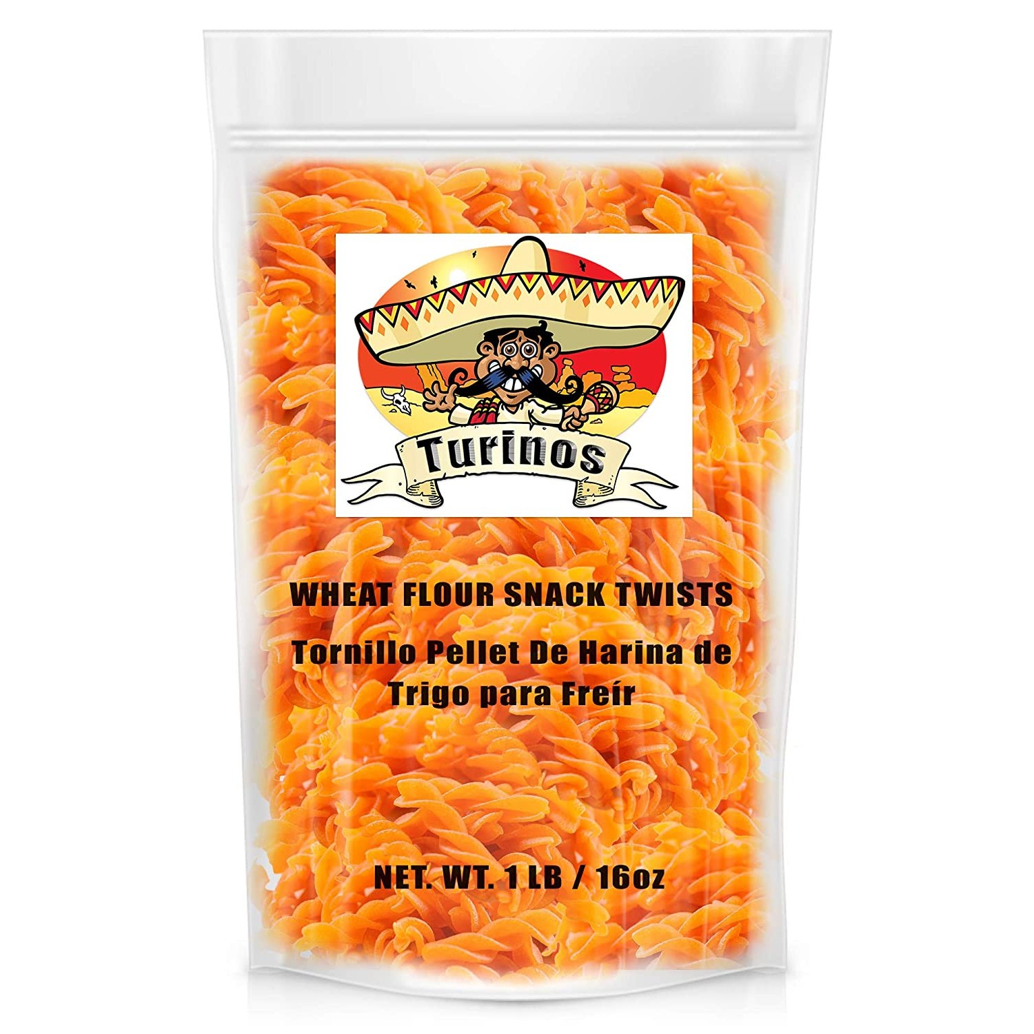 Duritos (Duros) Mexican Wheat Pellet Twists 1LB - Fritura De Tornillo ...