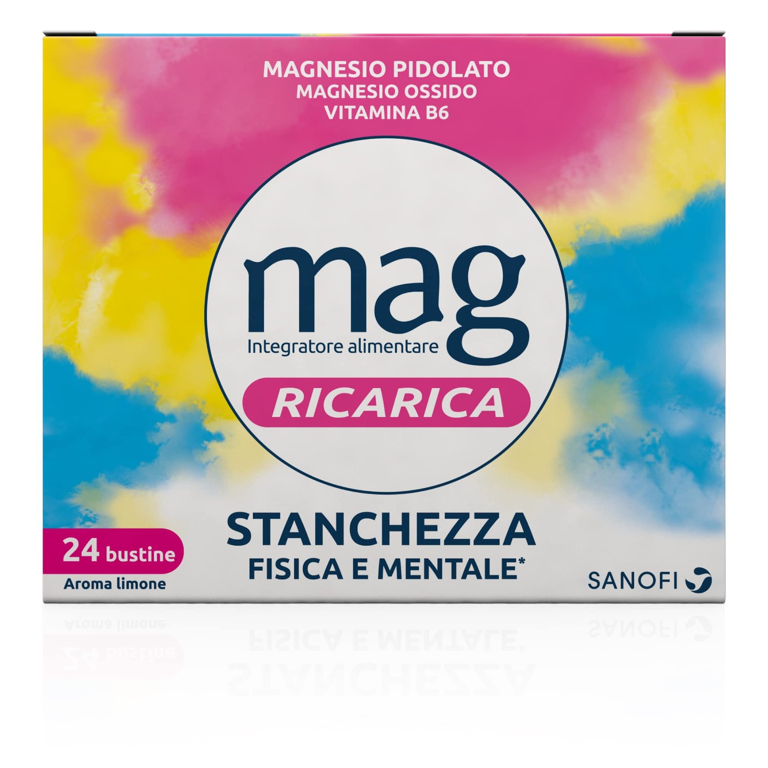 Mag Ricarica, Integratore Alimentare A base di Magnesio Pidolato ...
