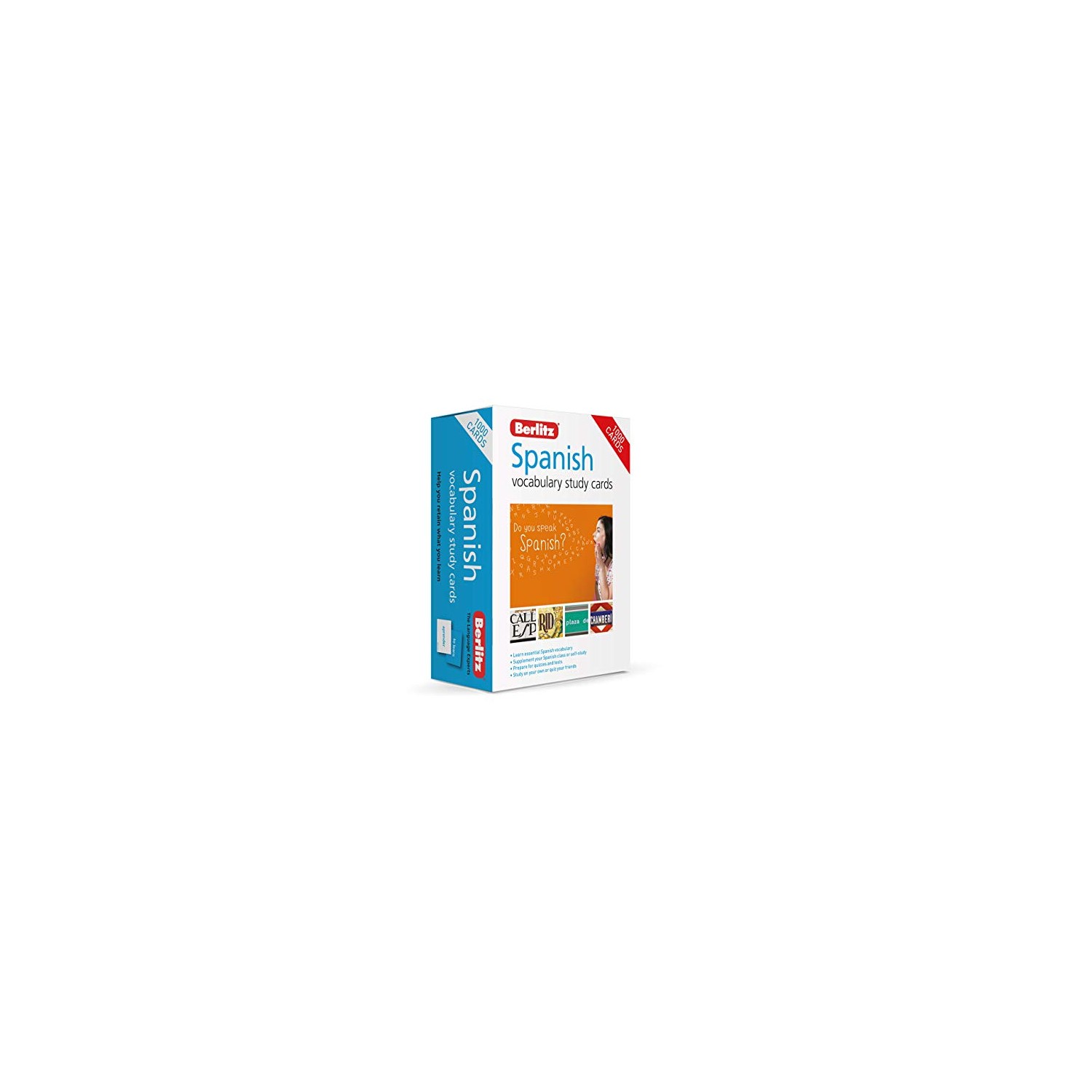 Berlitz Spanish Study Cards (Language Flash Cards) (Berlitz Vocabulary ...