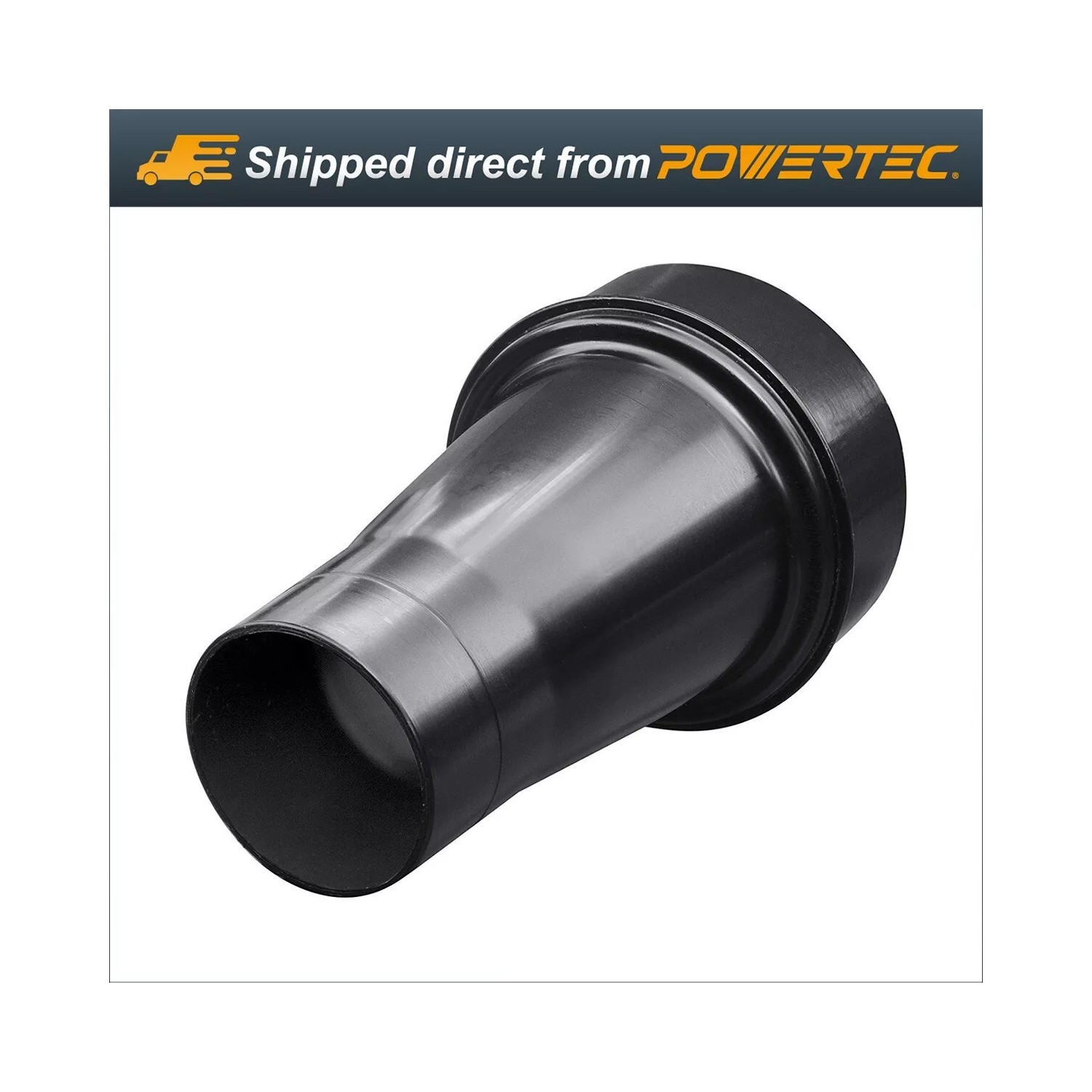 POWERTEC 70147 Tapered Adapter – 4" to 2-1/4" Dust Collection Hose ...