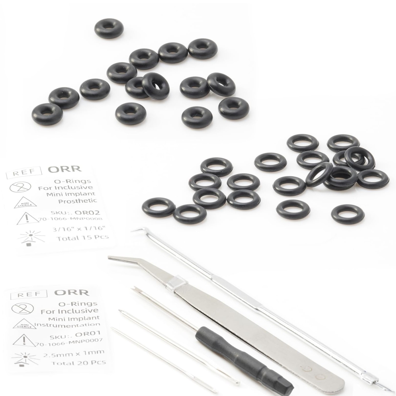 Mini Implant Surgical O Rings Replacement Kit for Glidewell Inclusive ...