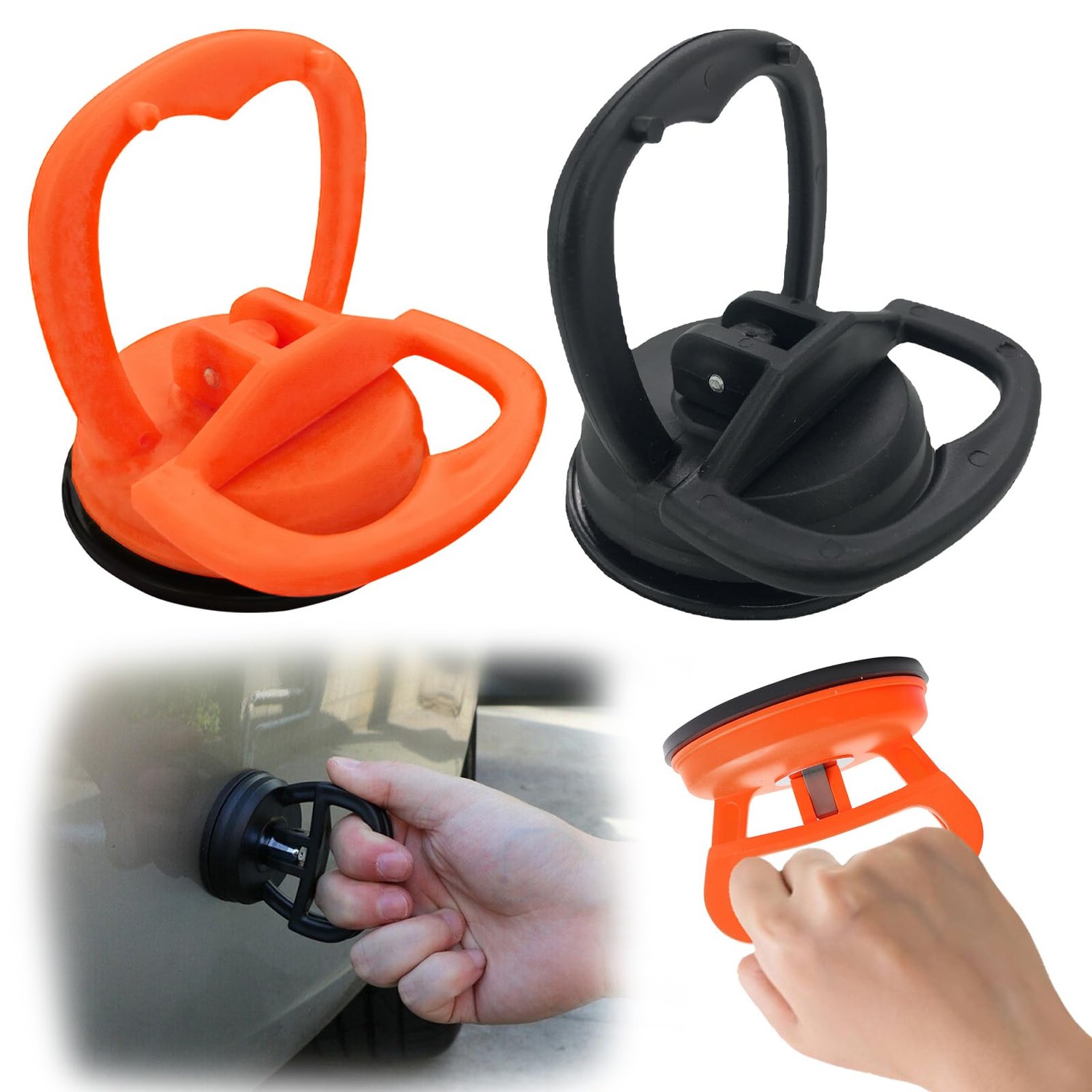 Car Dent Puller, 2 Pack 6cm Suction Cups,Powerful Dent Removal Kit,Dent ...