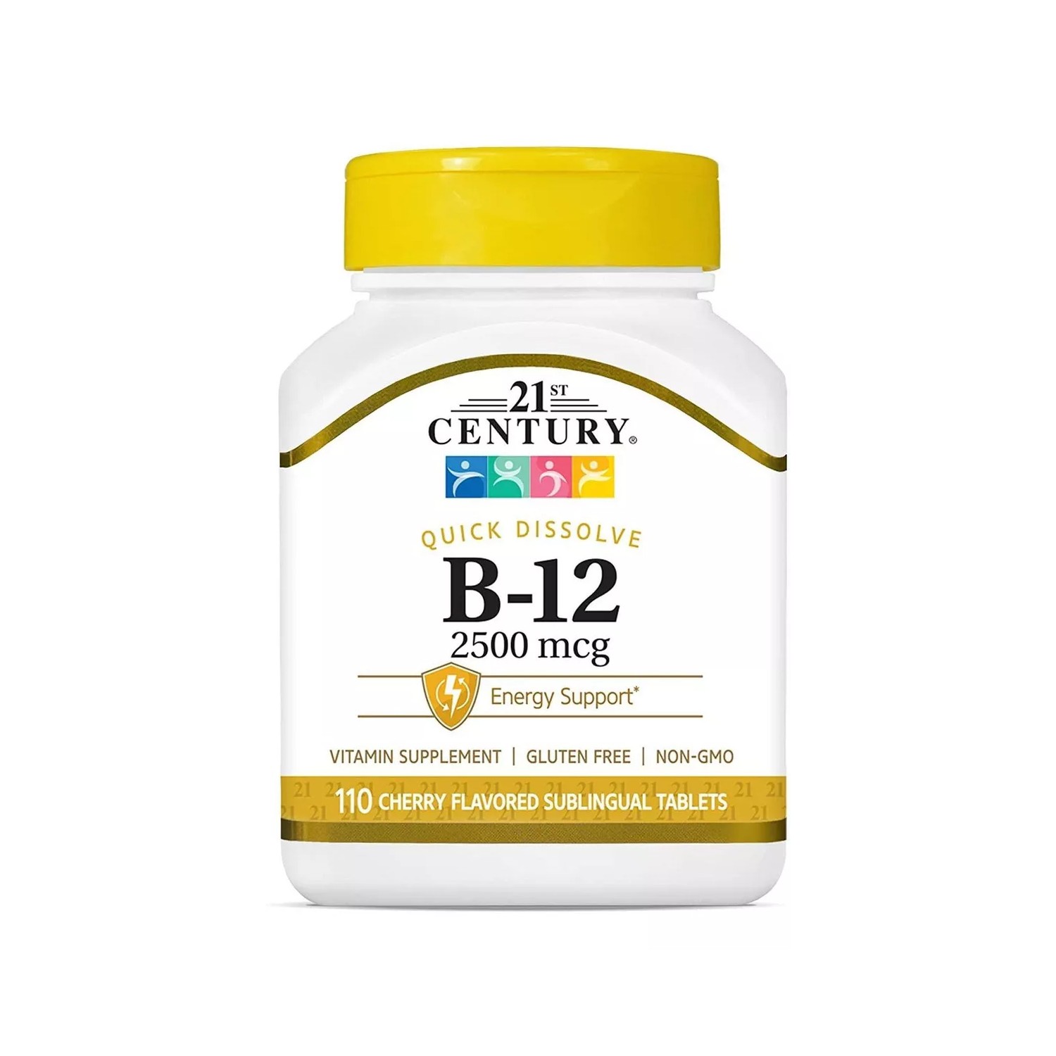 21st Century Vitamina B12 Sublingual Premium 2500 Mcg 110 Tabletas B 12 ...