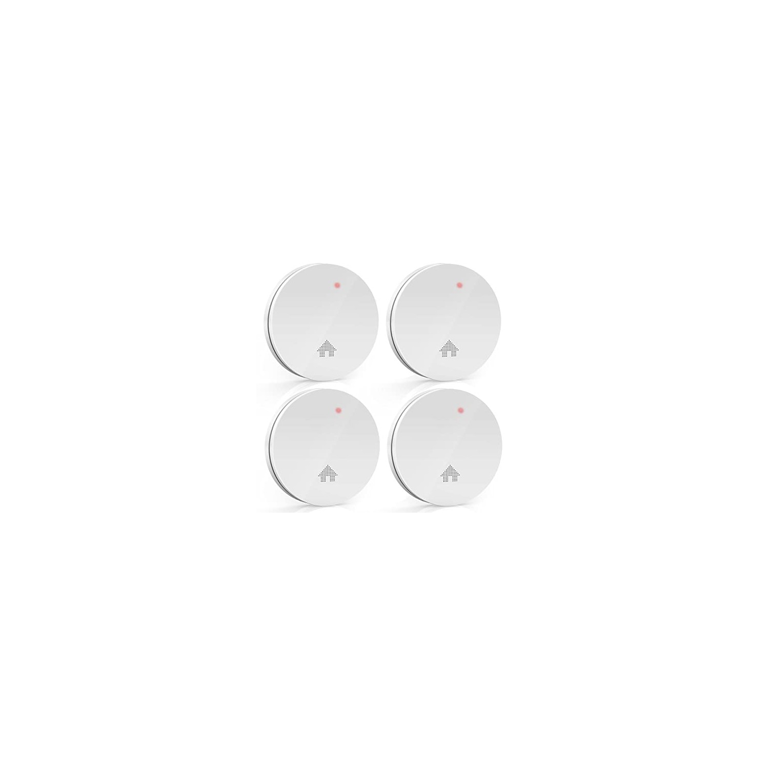 Jemay 10 Year Lithium Battery Photoelectric Smoke Detectors,Ultra Thin ...