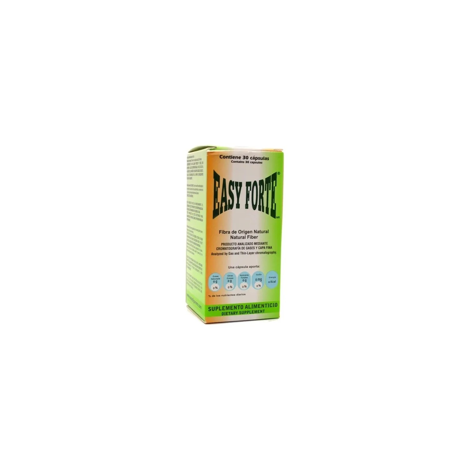 Easy Figure 5 Pack Forte Fibra De Origen Natural 30 Caps Sabor Sin ...