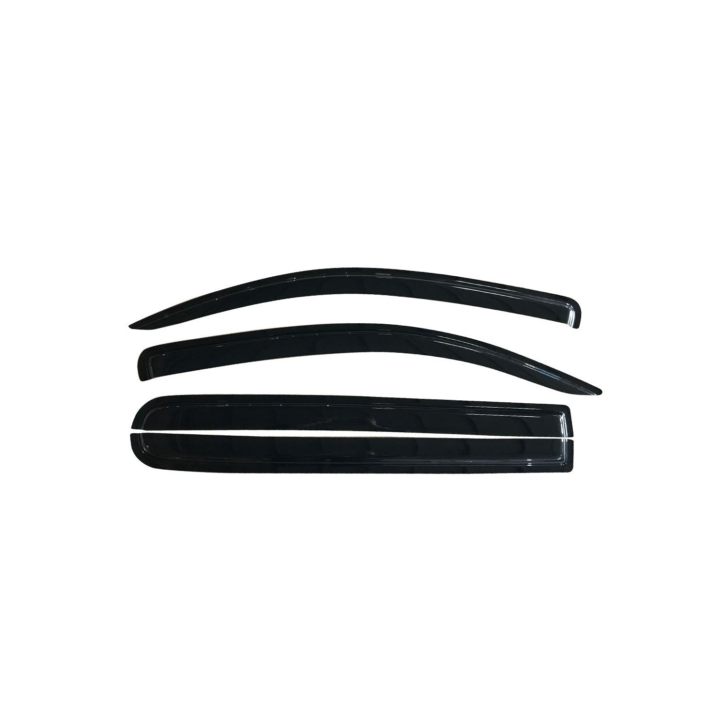 Window Visor Deflector Compatible With 2007-2020 Toyota Tundra Crewmax ...