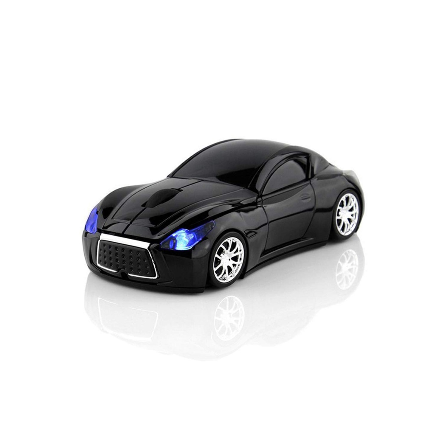 Ai5G Race Car Mouse Wireless Sports Car Shaped Mouse 2.4GHz LED Light ...