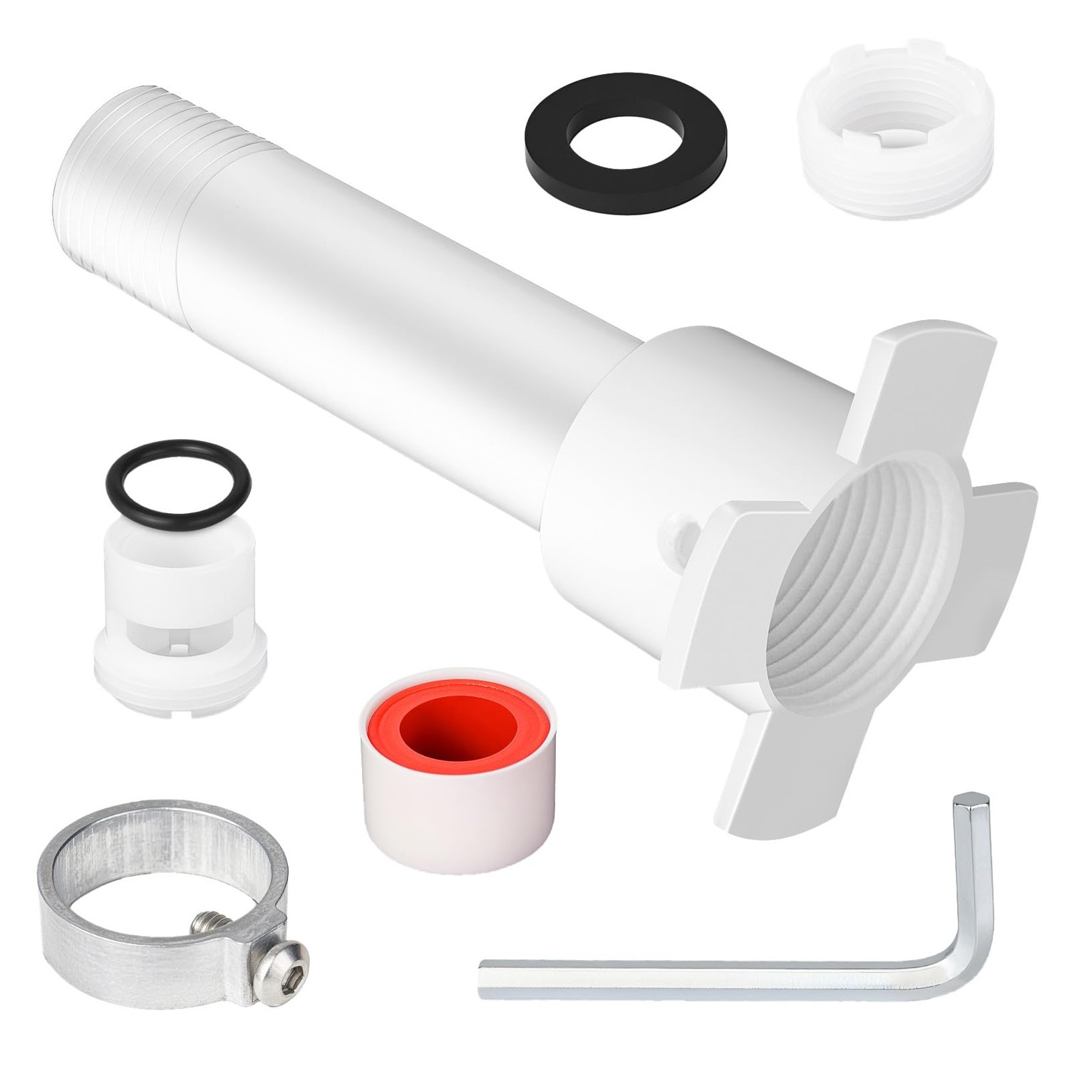 KootesDay 7-in-1 Tub Spout Universal Adapter with Assembly Tool ...