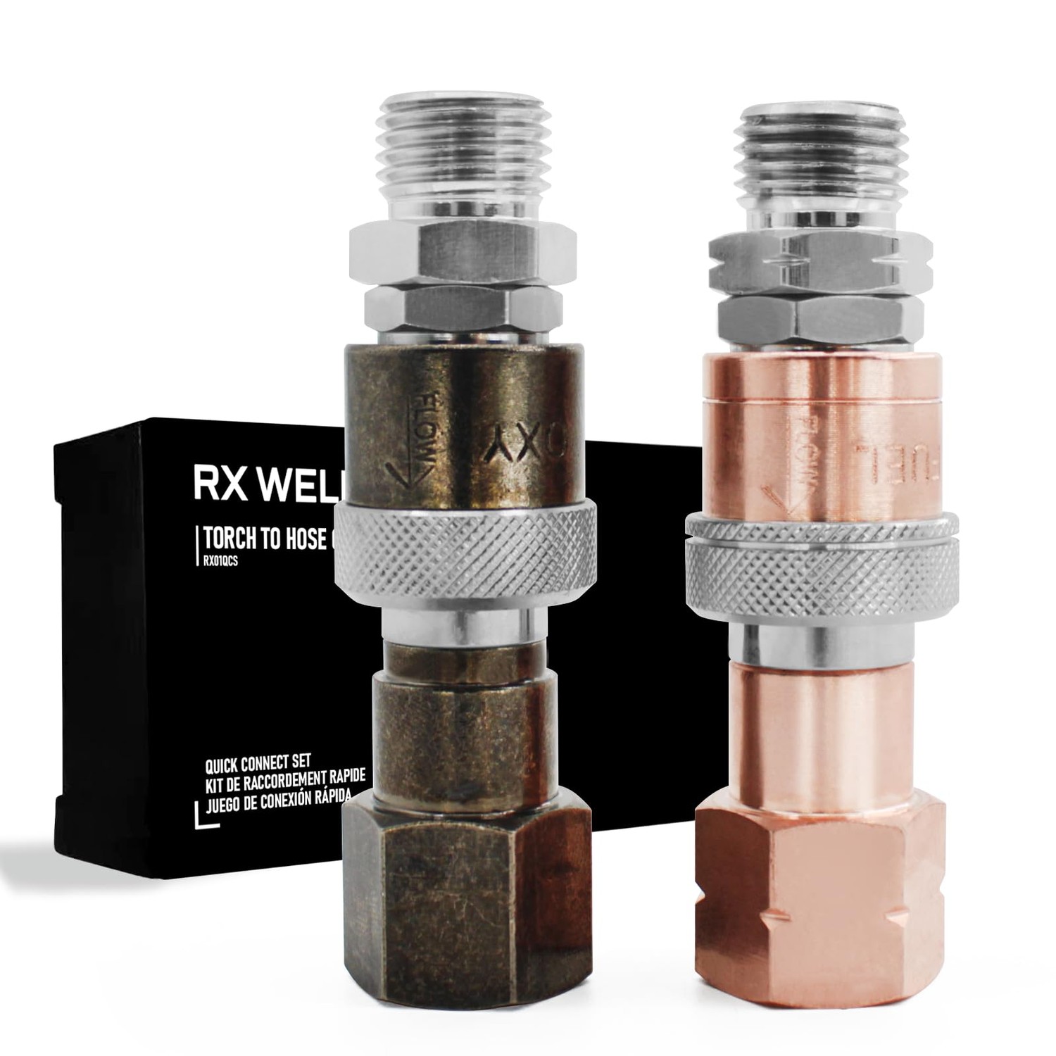 RX WELD Oxy-Fuel Quick Connect Torch To Hose Fittings, Cutting Torch ...