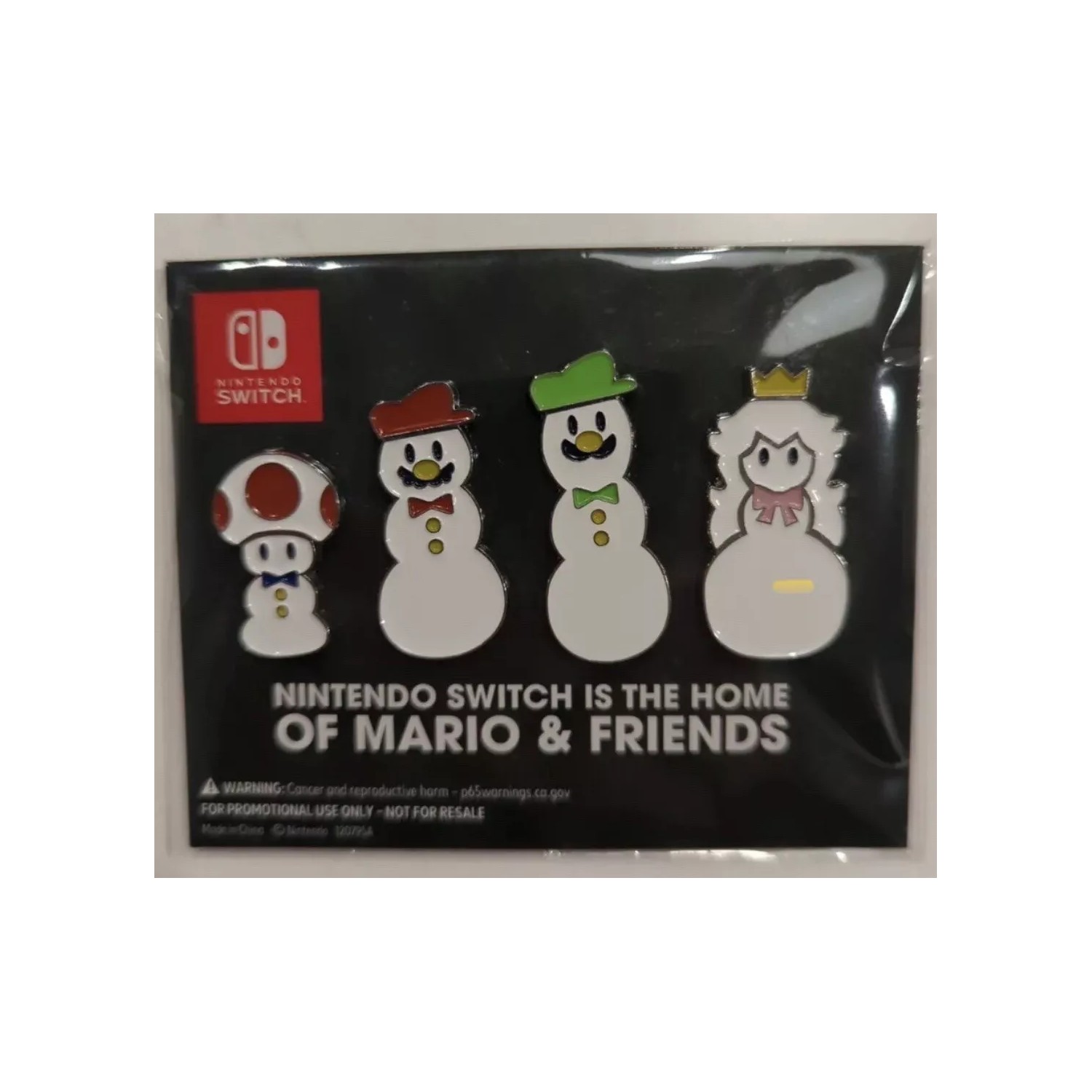 Nintendo Mario And Friends Pin Set - GameStop Exclusive Pin Set Mario ...