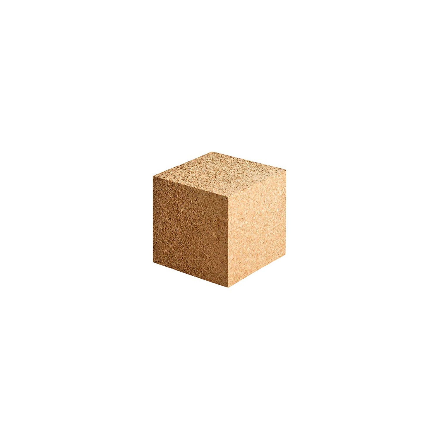 Cork Cube | Cork Cube | Pressed Cork Cube | 10 x 10 x 10 cm | Cork ...