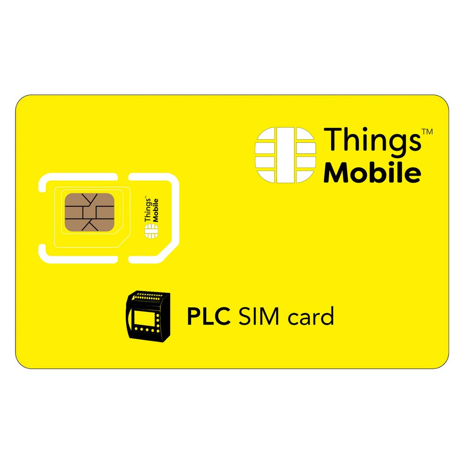 PLC SIM Card for IoT and M2M - Things Mobile - with Global Coverage and ...