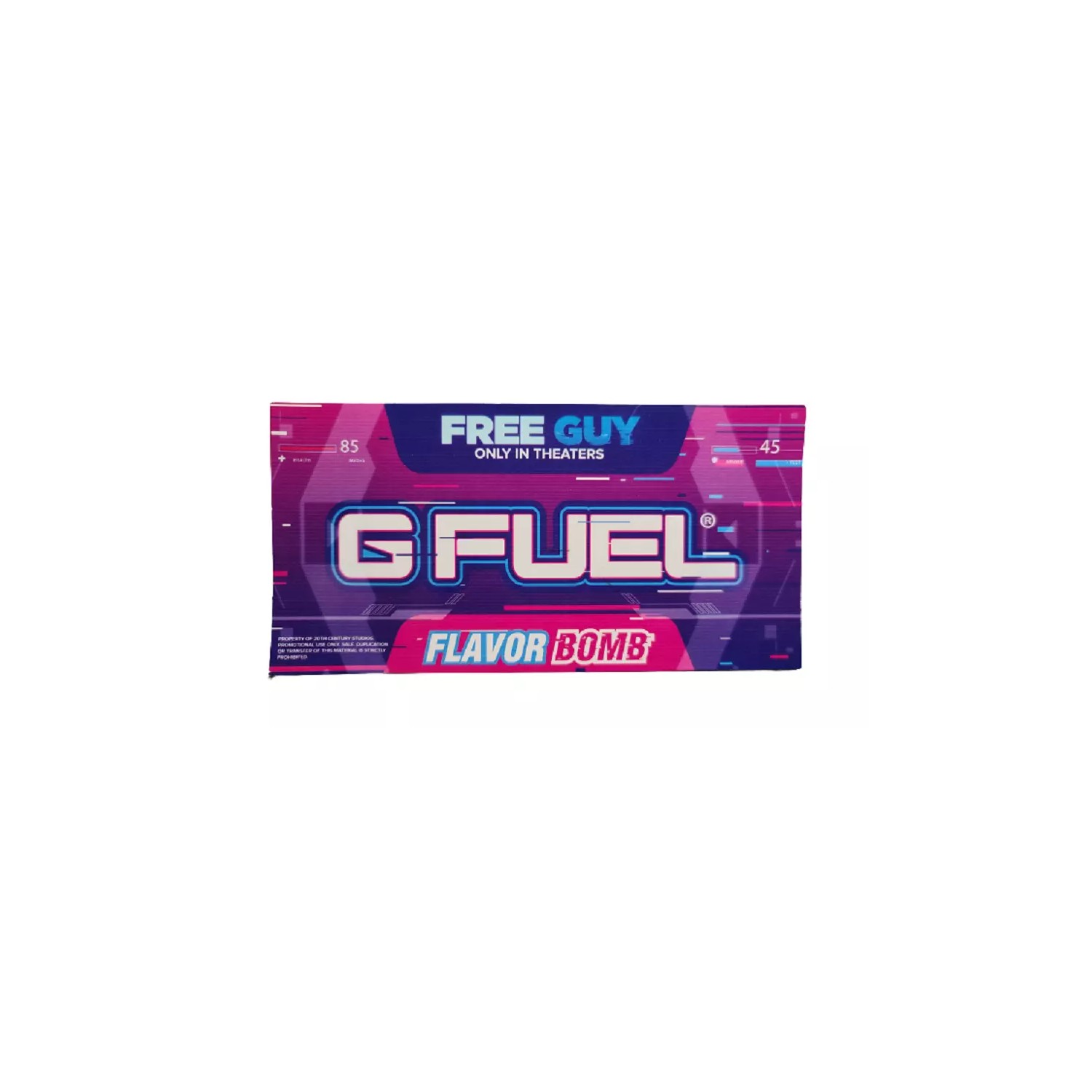 G Fuel FREE GUY - FLAVOR BOMB Sticker GFuel by Gamma Labs - ibspot.com