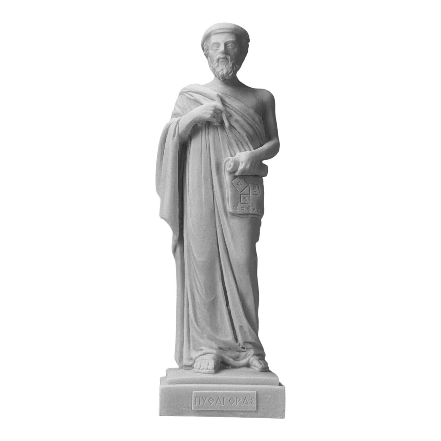 Pythagora Statue Sculpture Ancient Greek Philosopher Mathematician ...