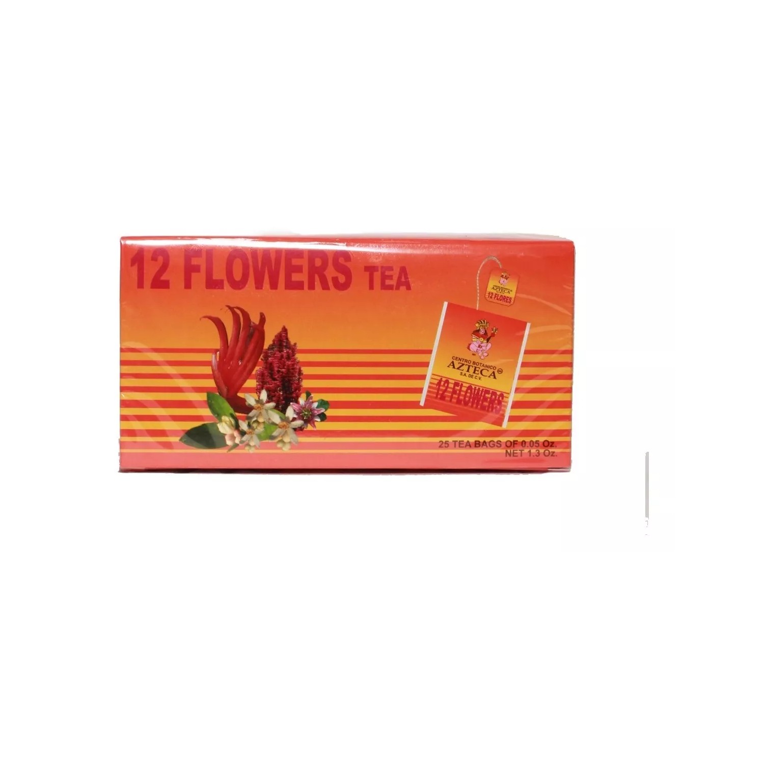Centro Botánico Azteca Te De 12 Flores 25 Sobres Insomnio Ansiedad ...